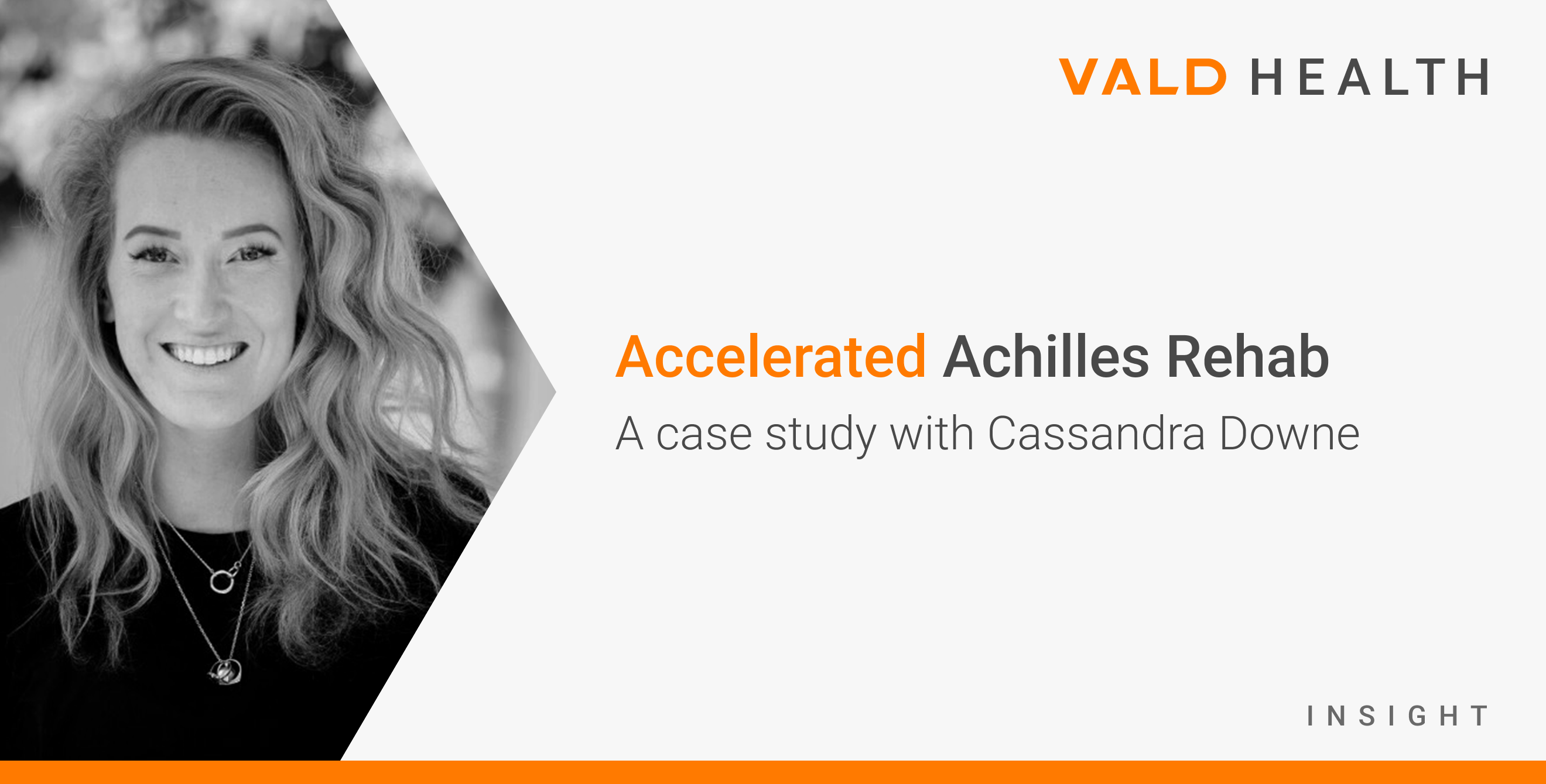 Accelerated Achilles Rehab: A case study with Cassandra Downe | VALD Health