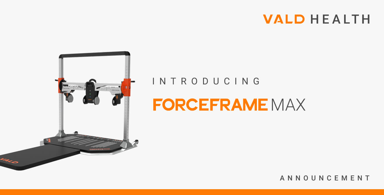 Introducing ForceFrame Max | VALD Health