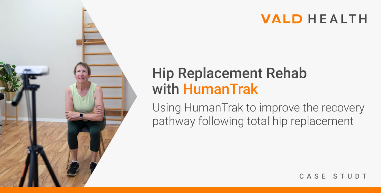 Hip replacement rehab with HumanTrak (Use Case) | VALD Health