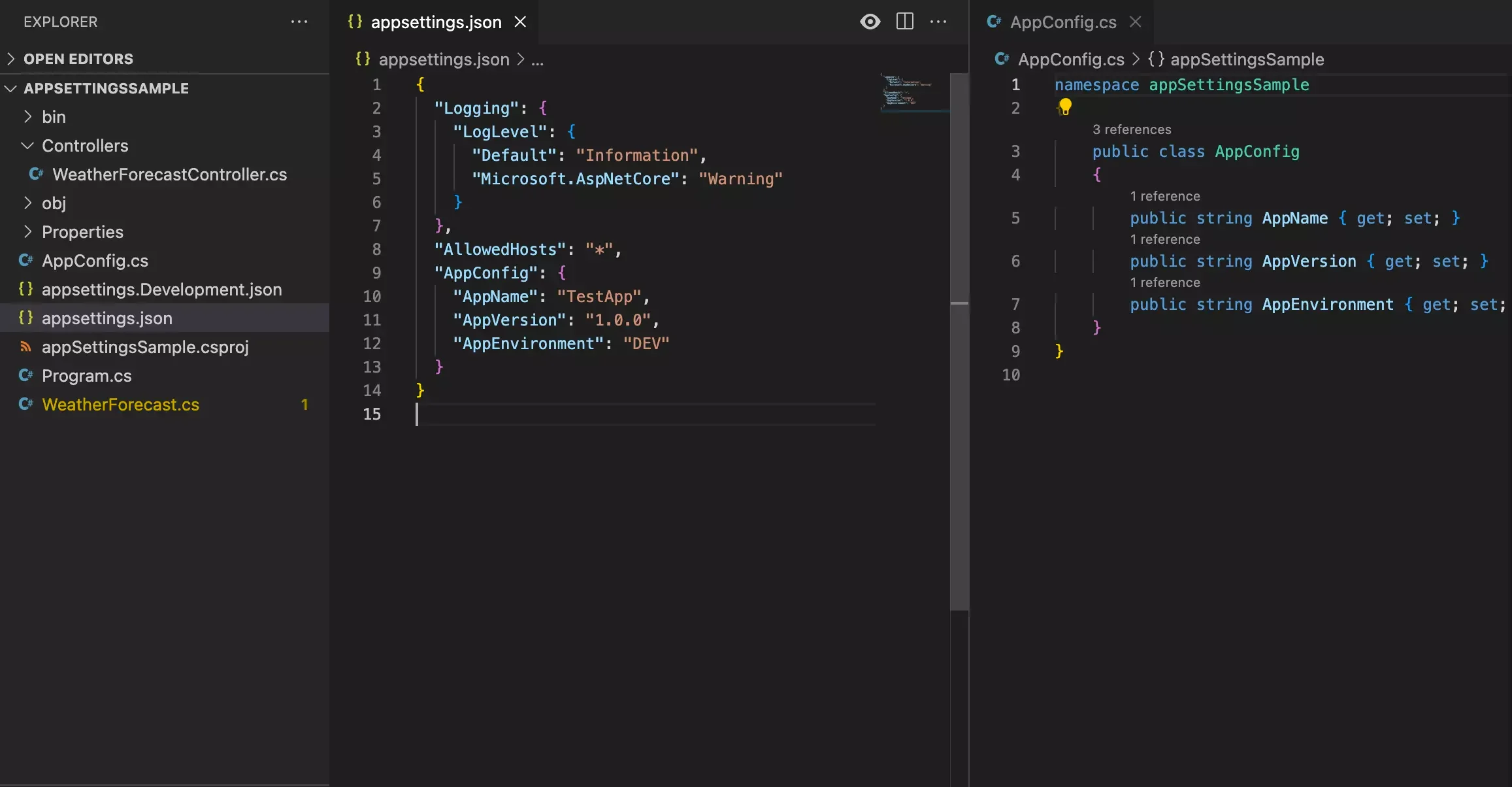 How To Read Appsettings In Core With A Typed Model Full Stack Dev
