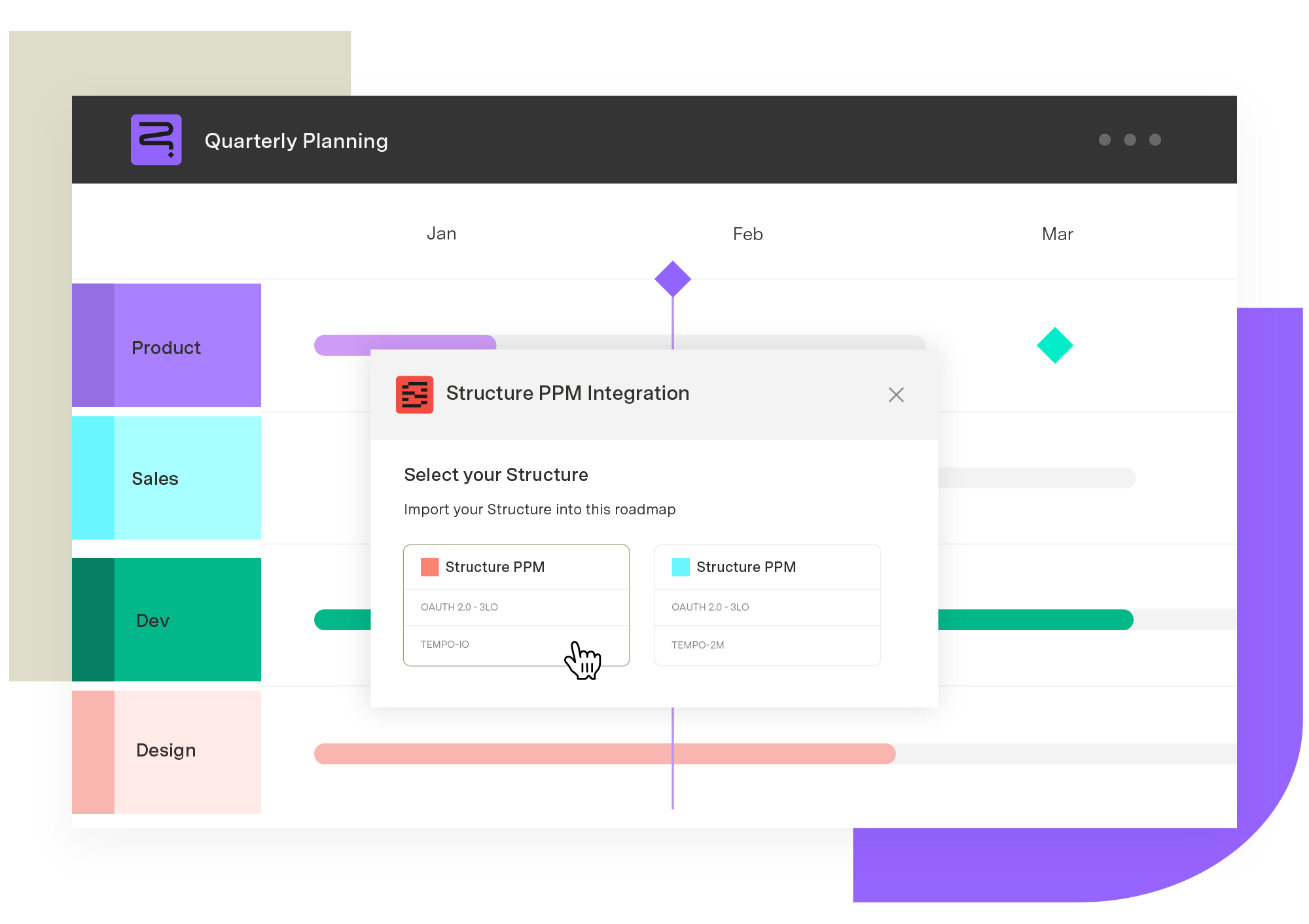 Integration: Structure PPM and Strategic Roadmaps | Tempo