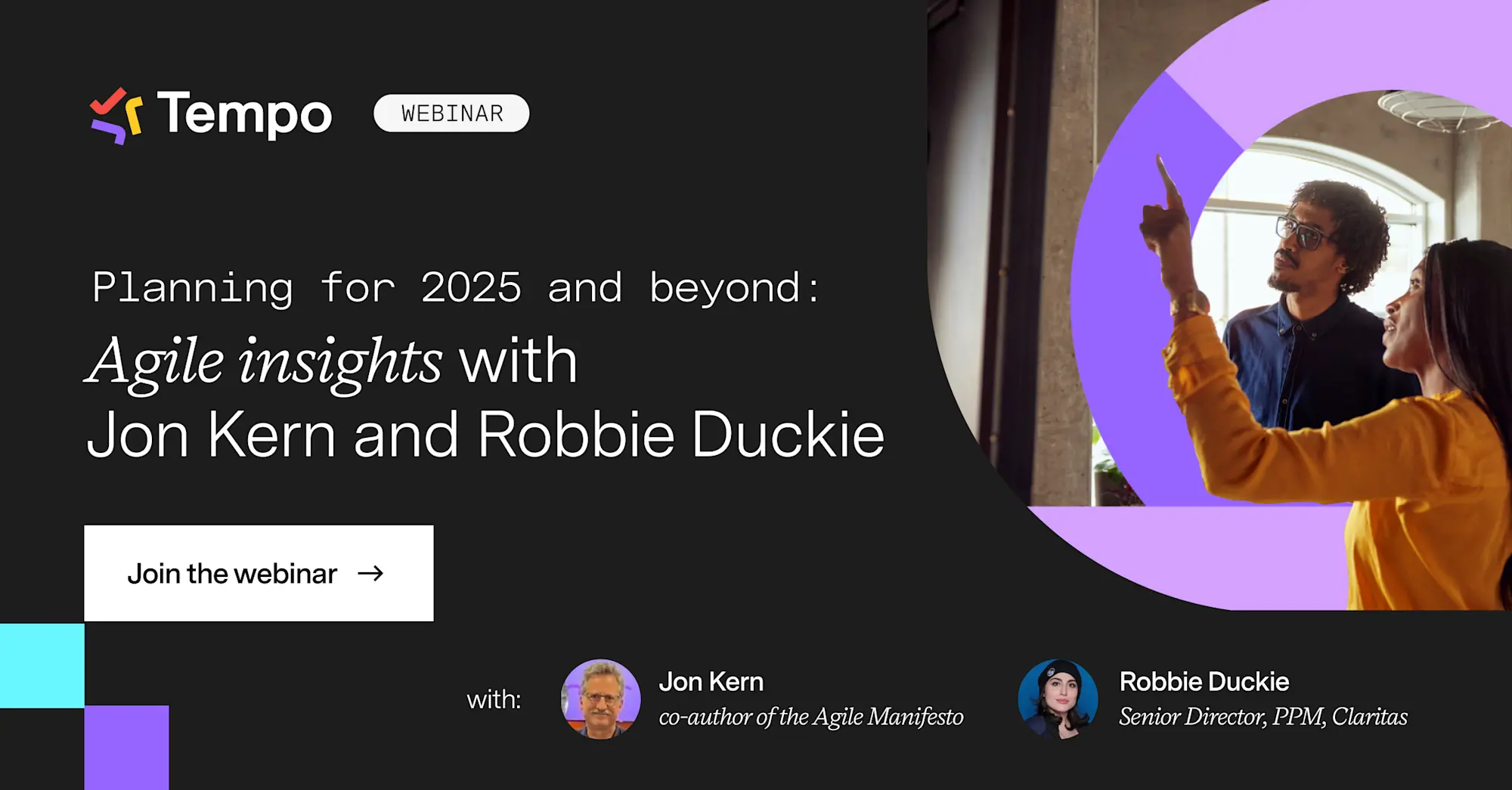 EOY planning: Agile insights with Jon Kern and Robbie Duckie | Tempo