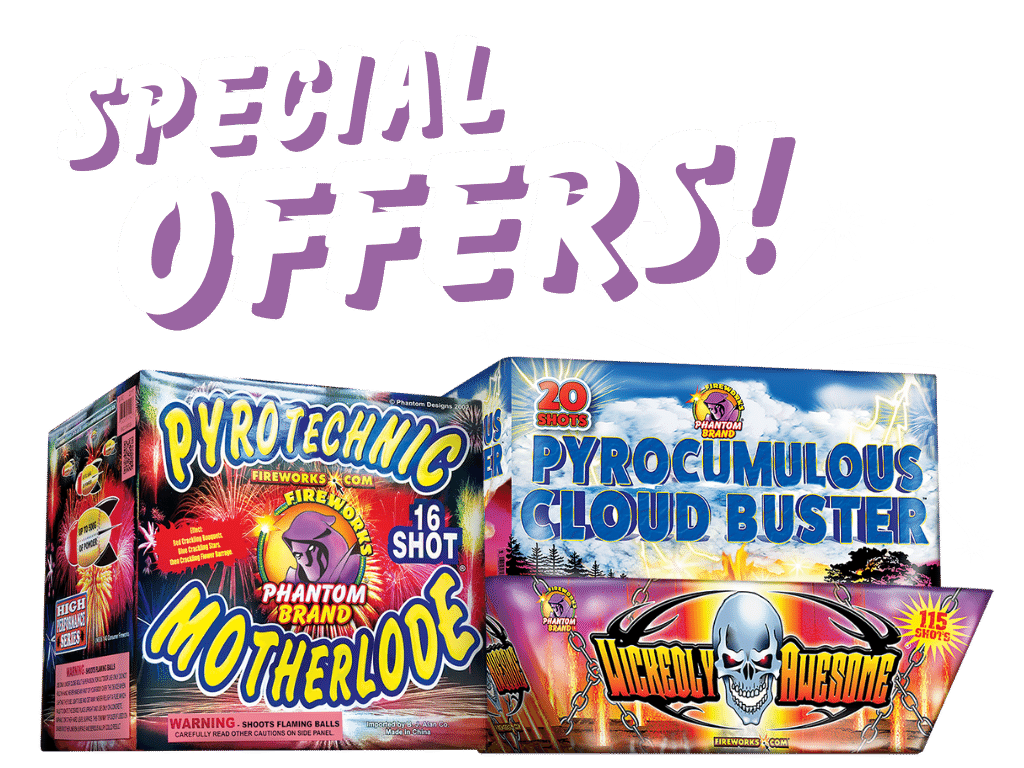 America's #1 Fireworks Retailer | Phantom Fireworks