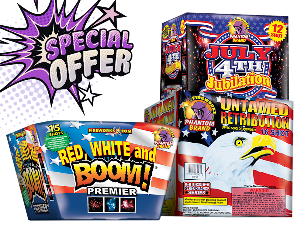 America's #1 Fireworks Retailer | Phantom Fireworks