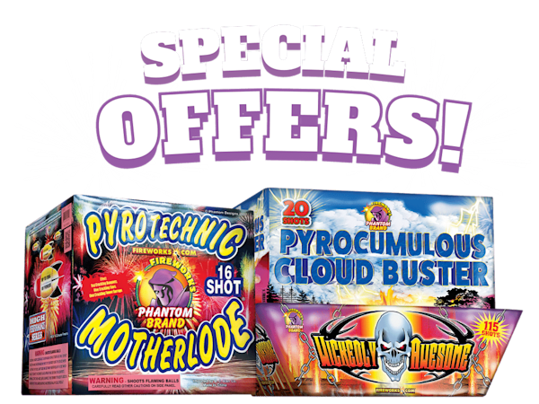 America's #1 Fireworks Retailer | Phantom Fireworks