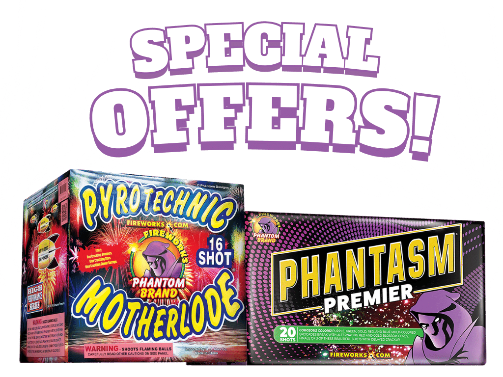 America's #1 Fireworks Retailer | Phantom Fireworks