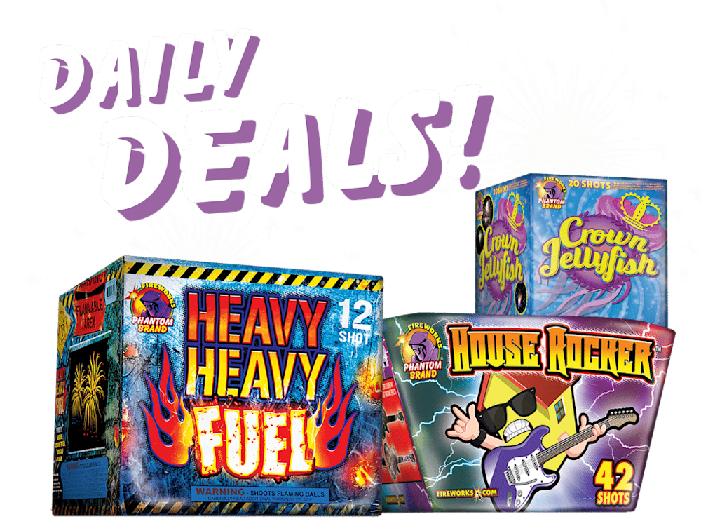 Specials & Offers | Phantom Fireworks