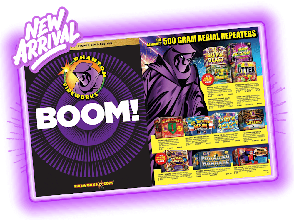 America's #1 Fireworks Retailer | Phantom Fireworks
