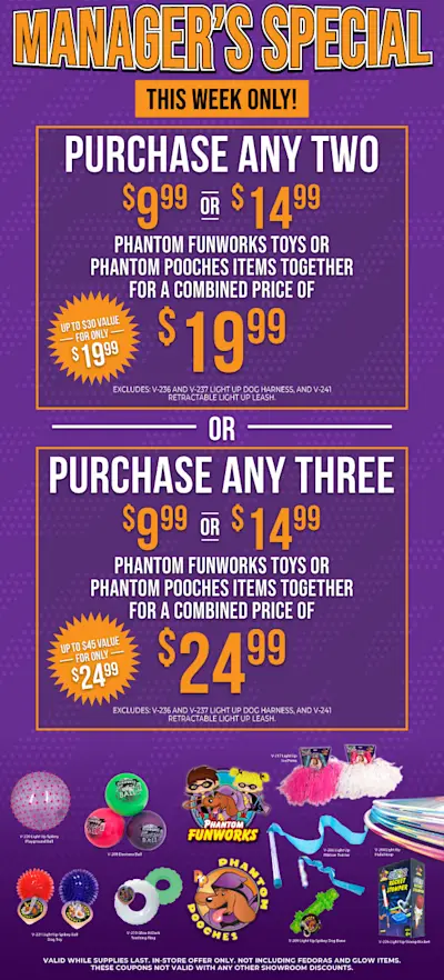 Coupons | Managers Special | Phantom Fireworks