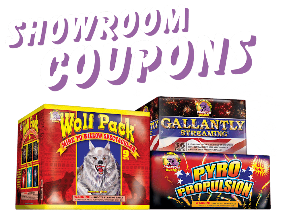 Specials & Offers | Phantom Fireworks
