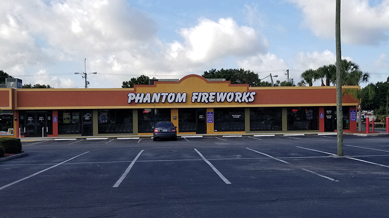 Phantom of Tampa Showroom | Phantom Fireworks