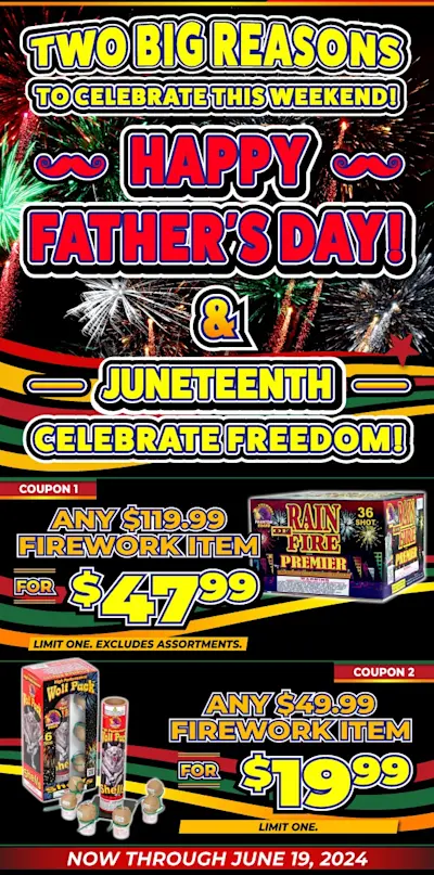 Coupons | Online | Phantom Fireworks