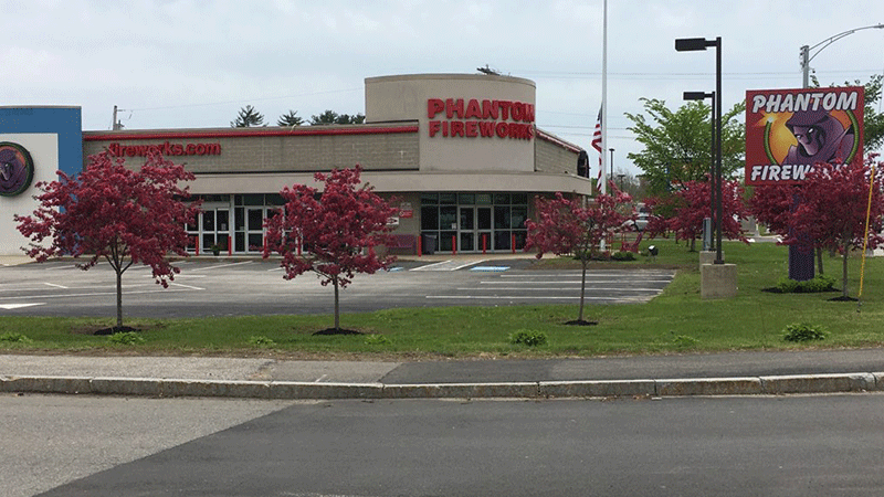 Phantom of Scarborough Showroom | Phantom Fireworks