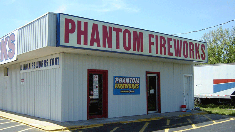 Phantom of Florence Showroom | Phantom Fireworks