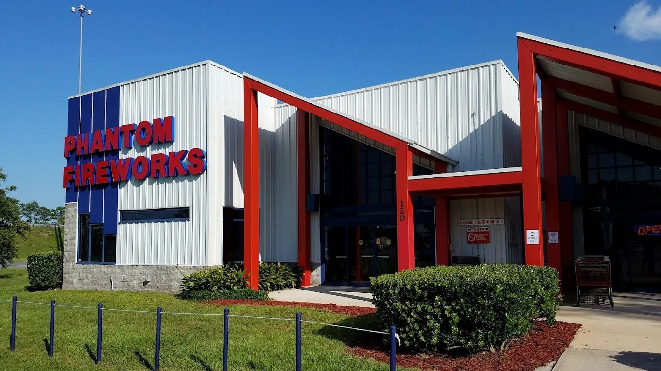 Phantom of Daytona Beach Showroom | Phantom Fireworks