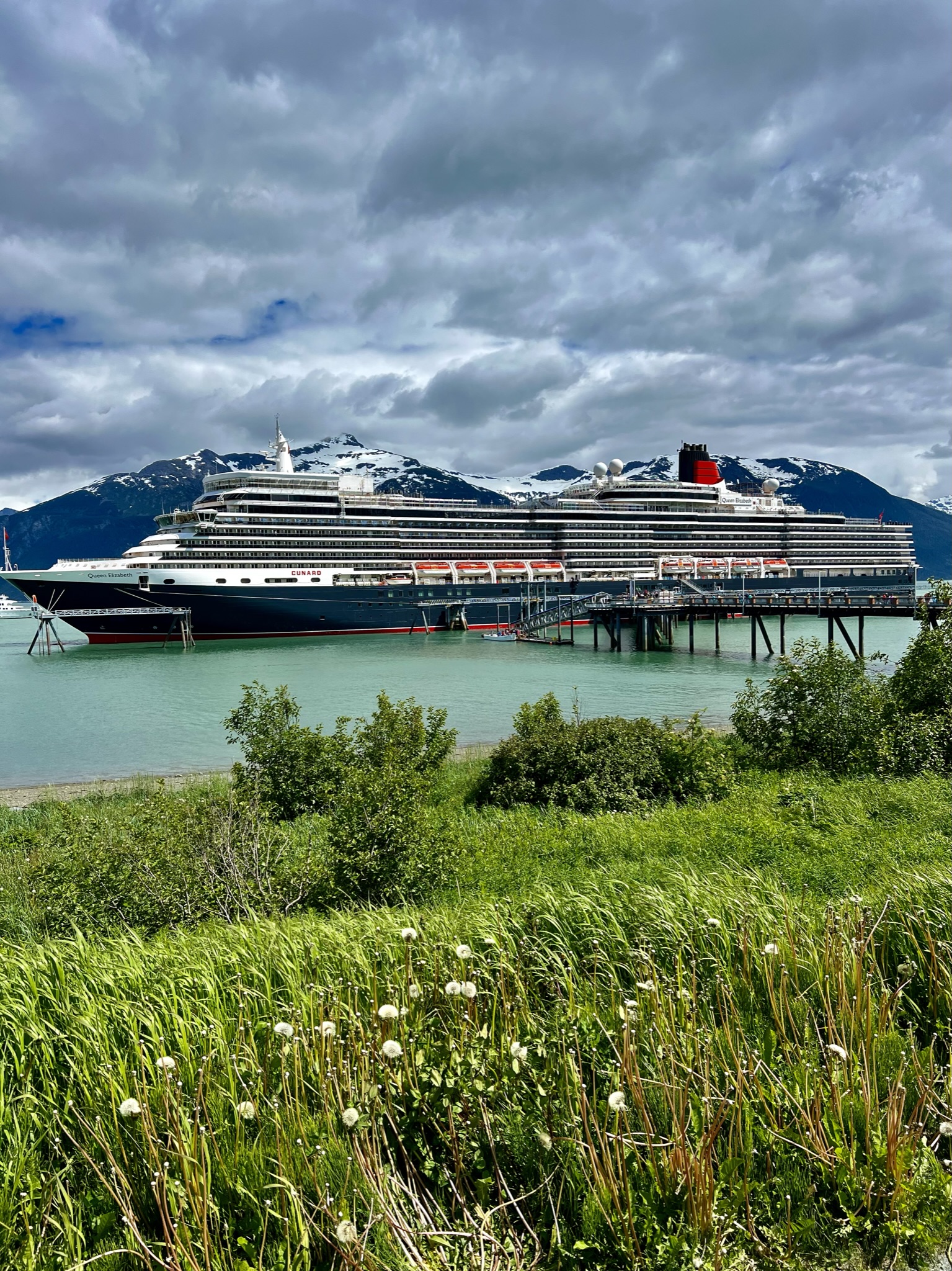 12 day Alaskan cruise on the Queen Elizabeth
