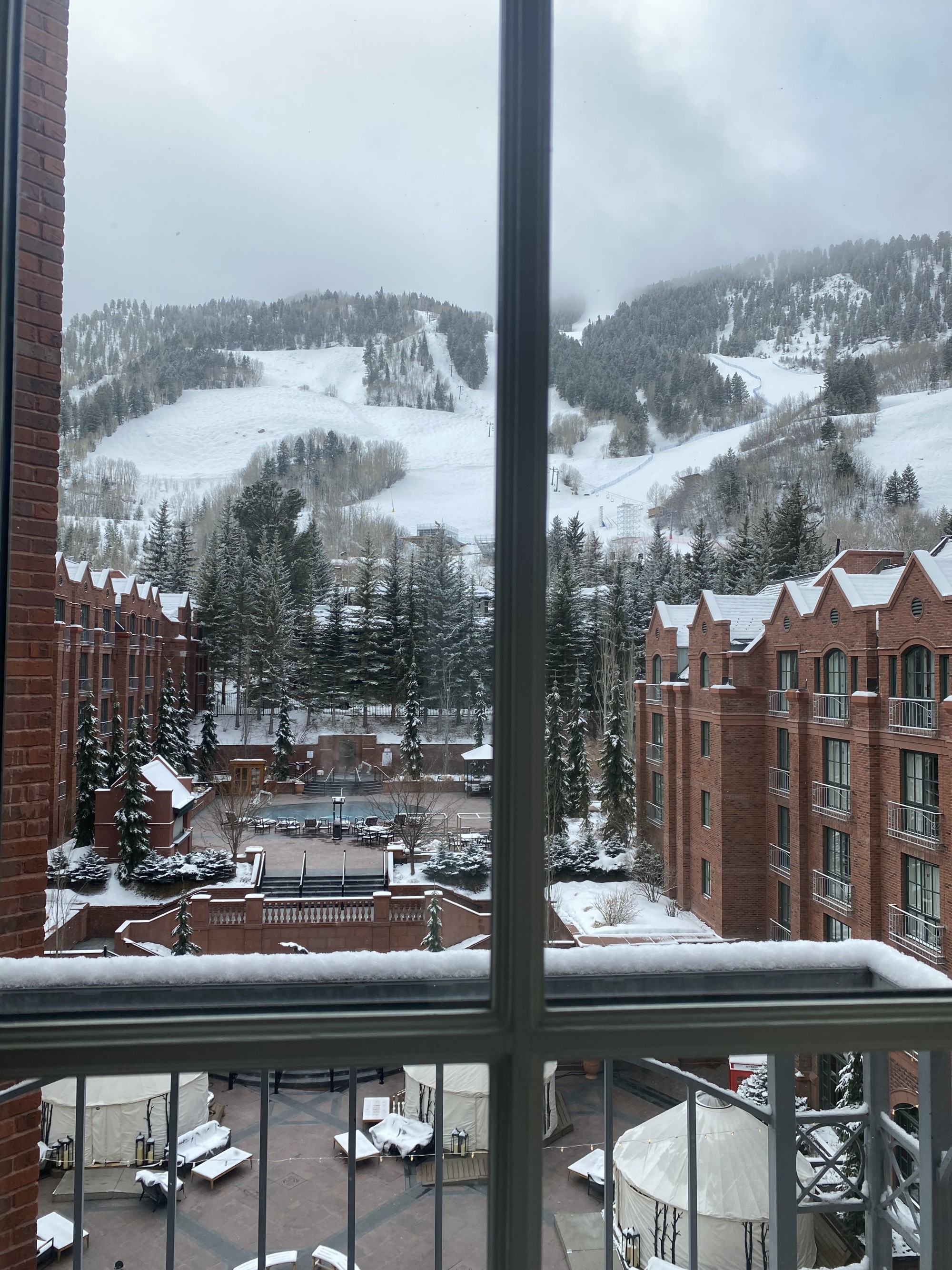 Overview of the St. Regis Aspen Resort