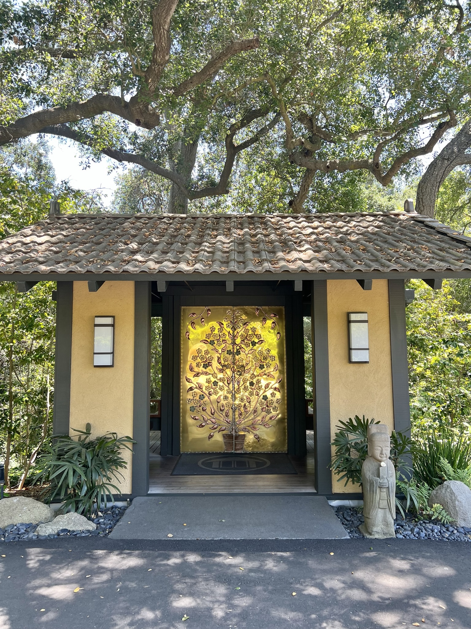 Site Inspection of the Famous Golden Door Retreat