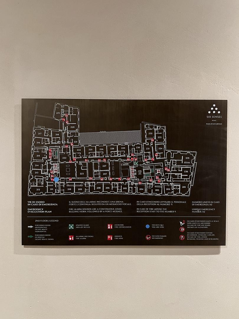 Six Senses Rome - Site Inspection