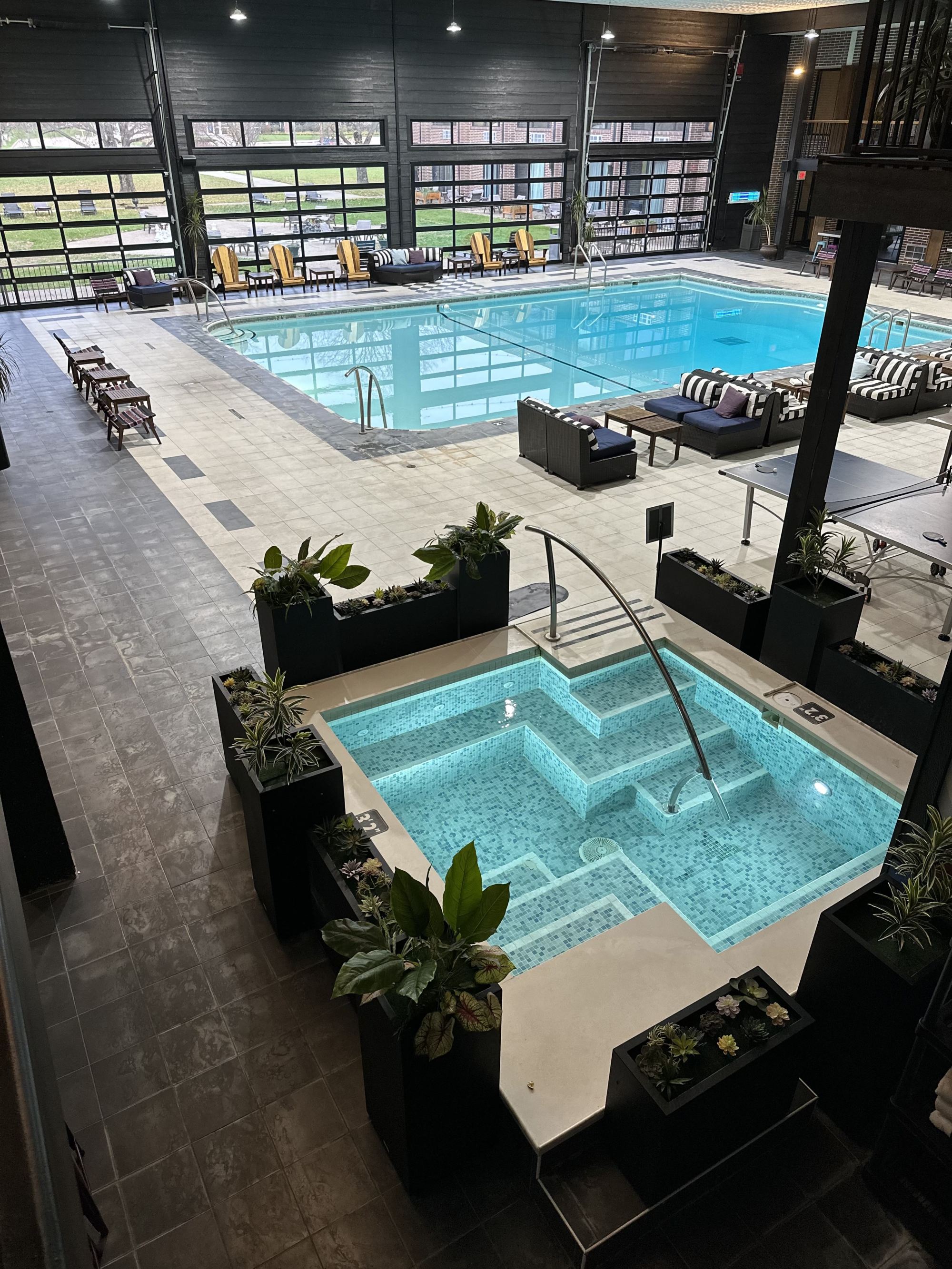 Site Inspection at The Highlander Hotel in Iowa City, Iowa