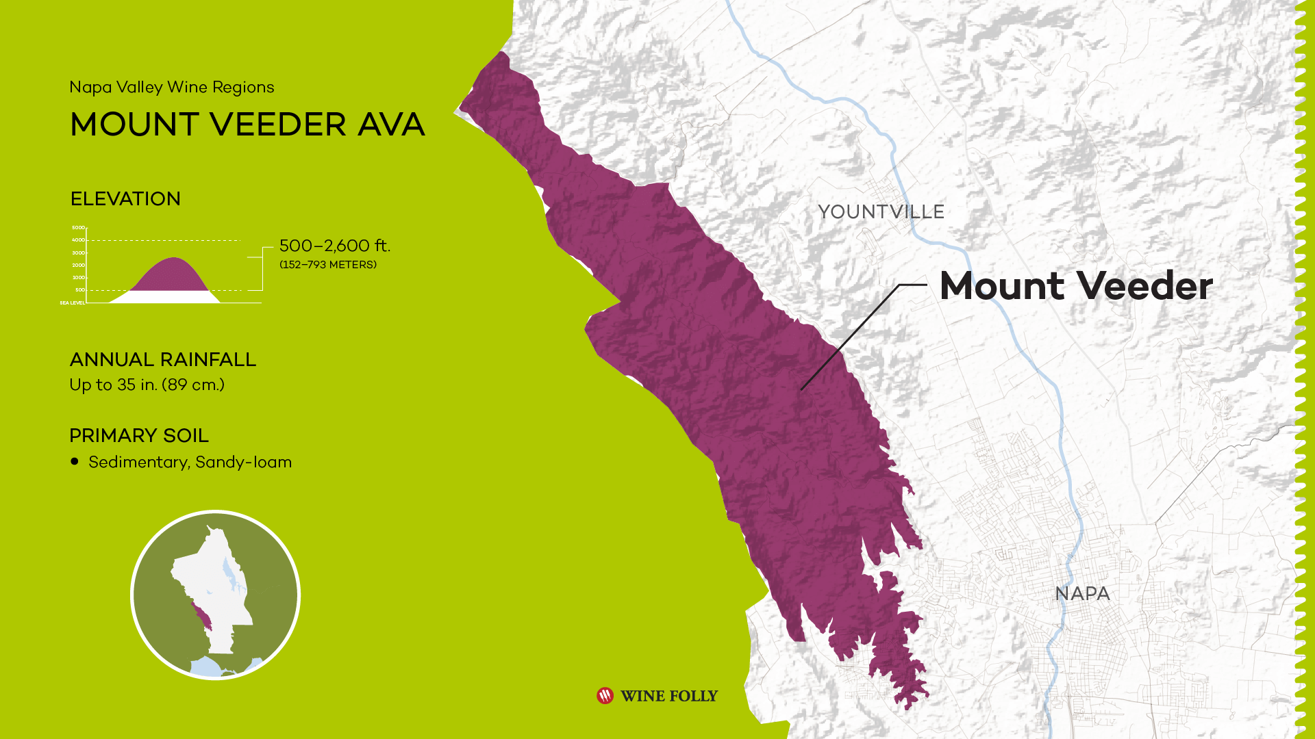 Mount Veeder | Napa Valley Wine Regions | Wine Folly
