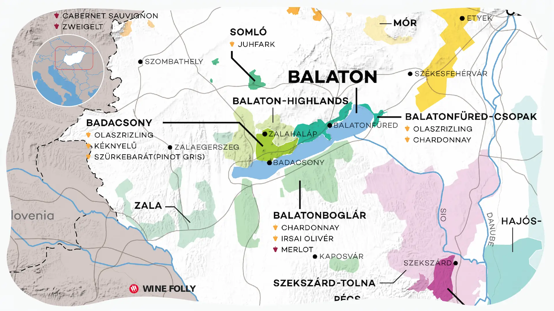 Balaton | Hungary Wine Regions | Wine Folly