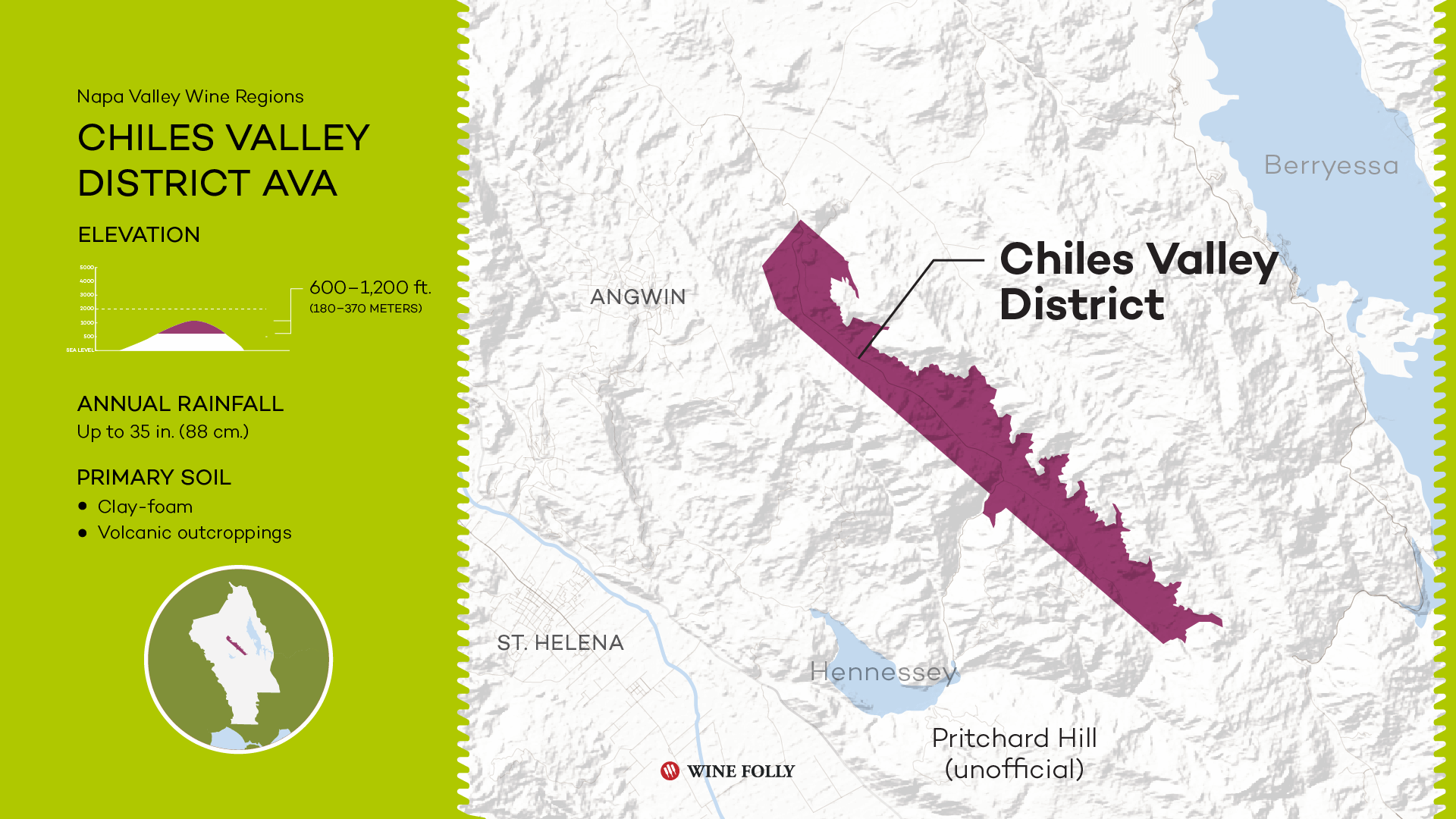 Chiles Valley | Napa Valley Wine Regions | Wine Folly