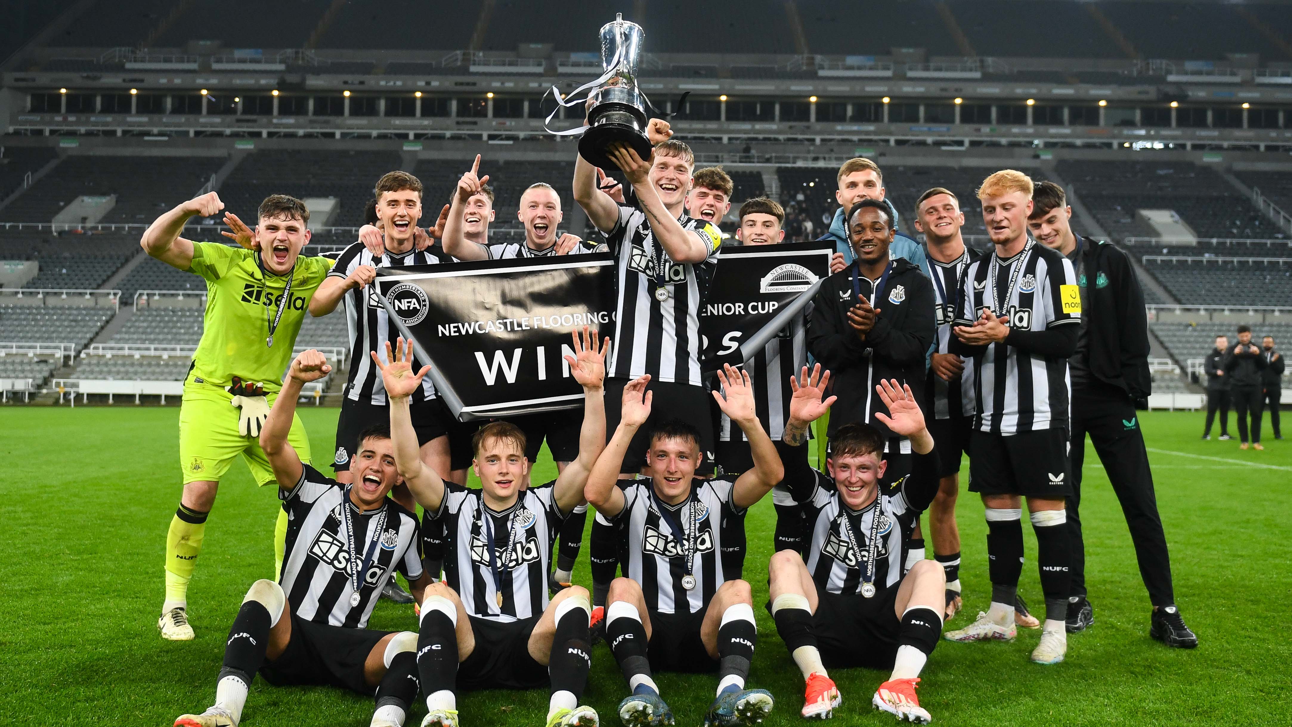 Northumberland Senior Cup final win in pictures - Newcastle United