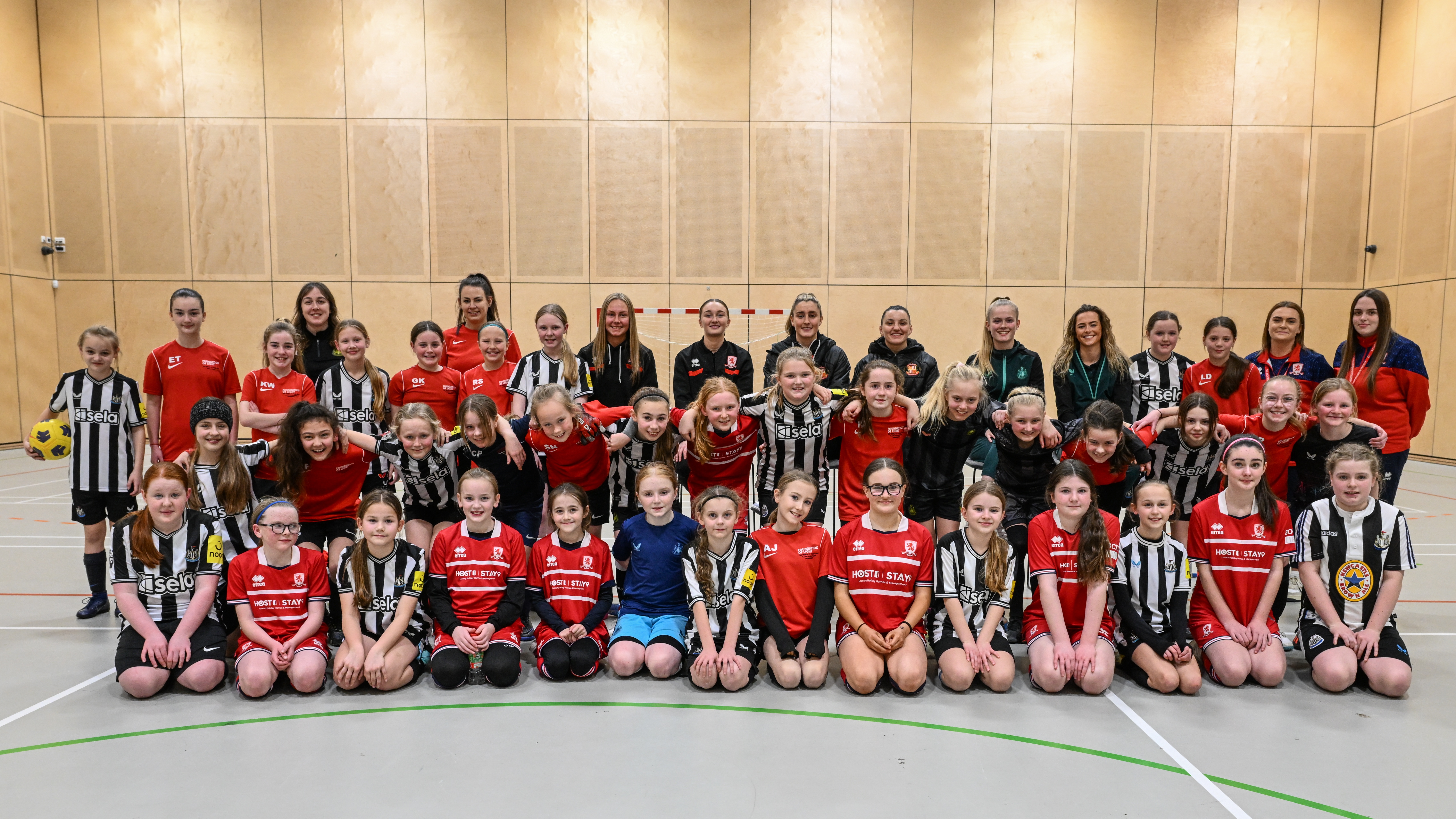 Newcastle United Women, Sunderland Women and Middlesbrough Women ...