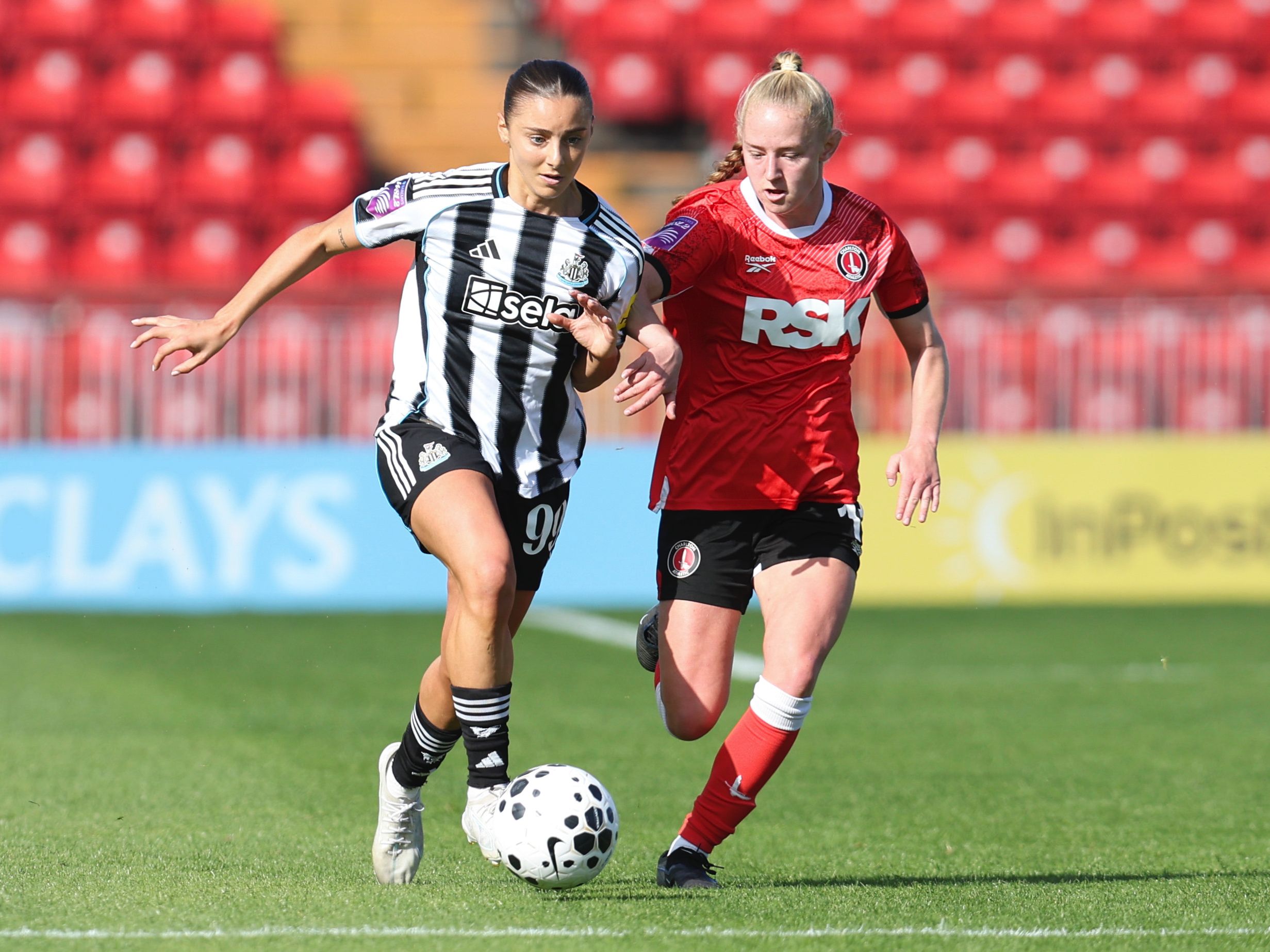 Newcastle United Women 0 Charlton Athletic Women 1 - Newcastle United