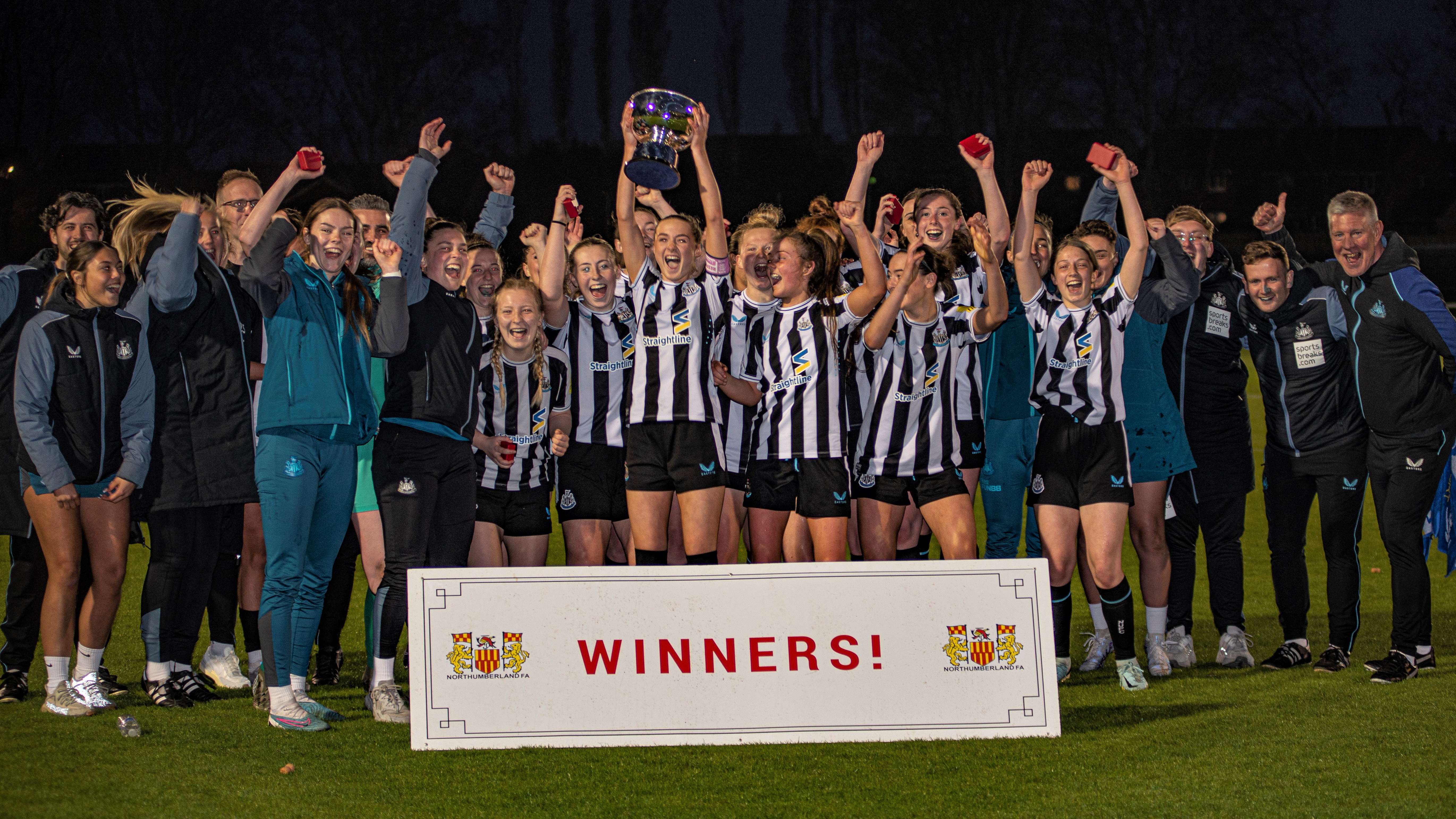 Newcastle United Women development team hit eight to complete cup ...