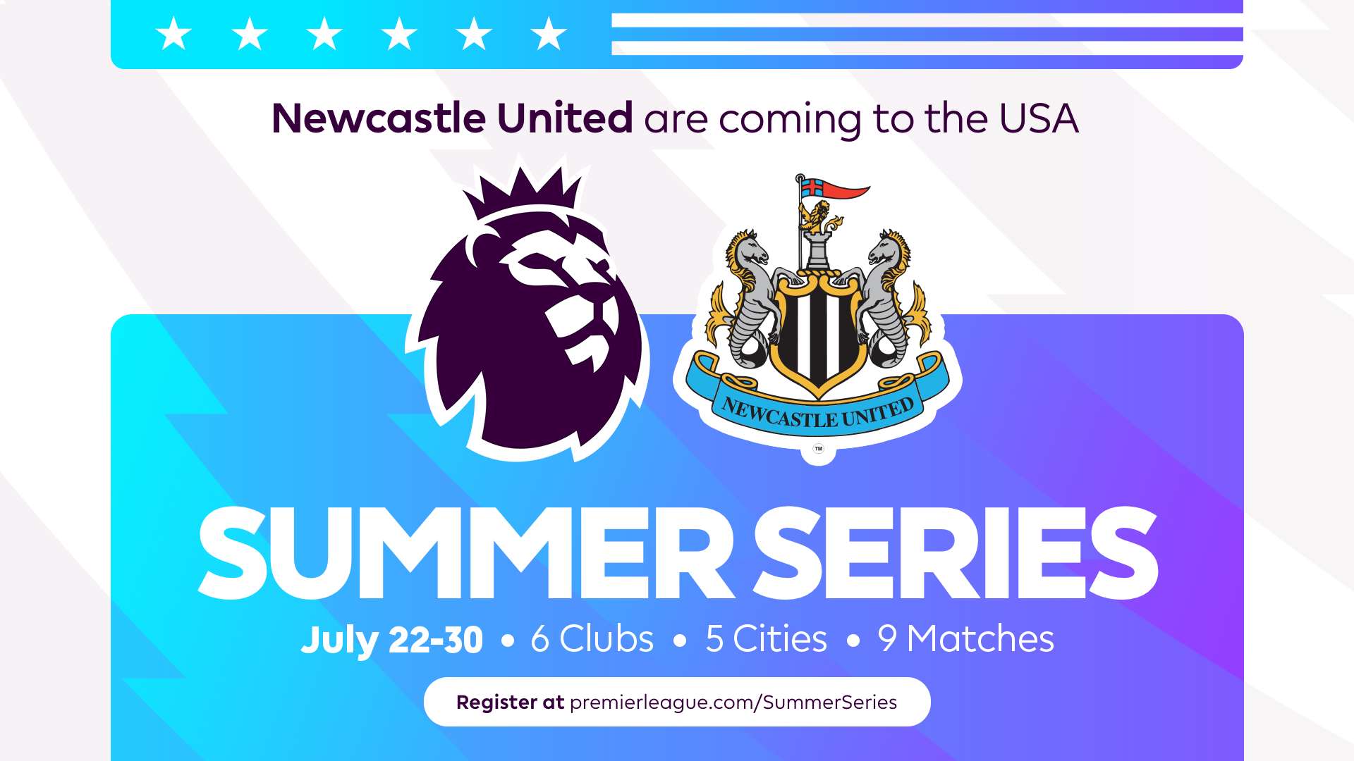 Newcastle United to compete in Premier League's US Summer Series ...