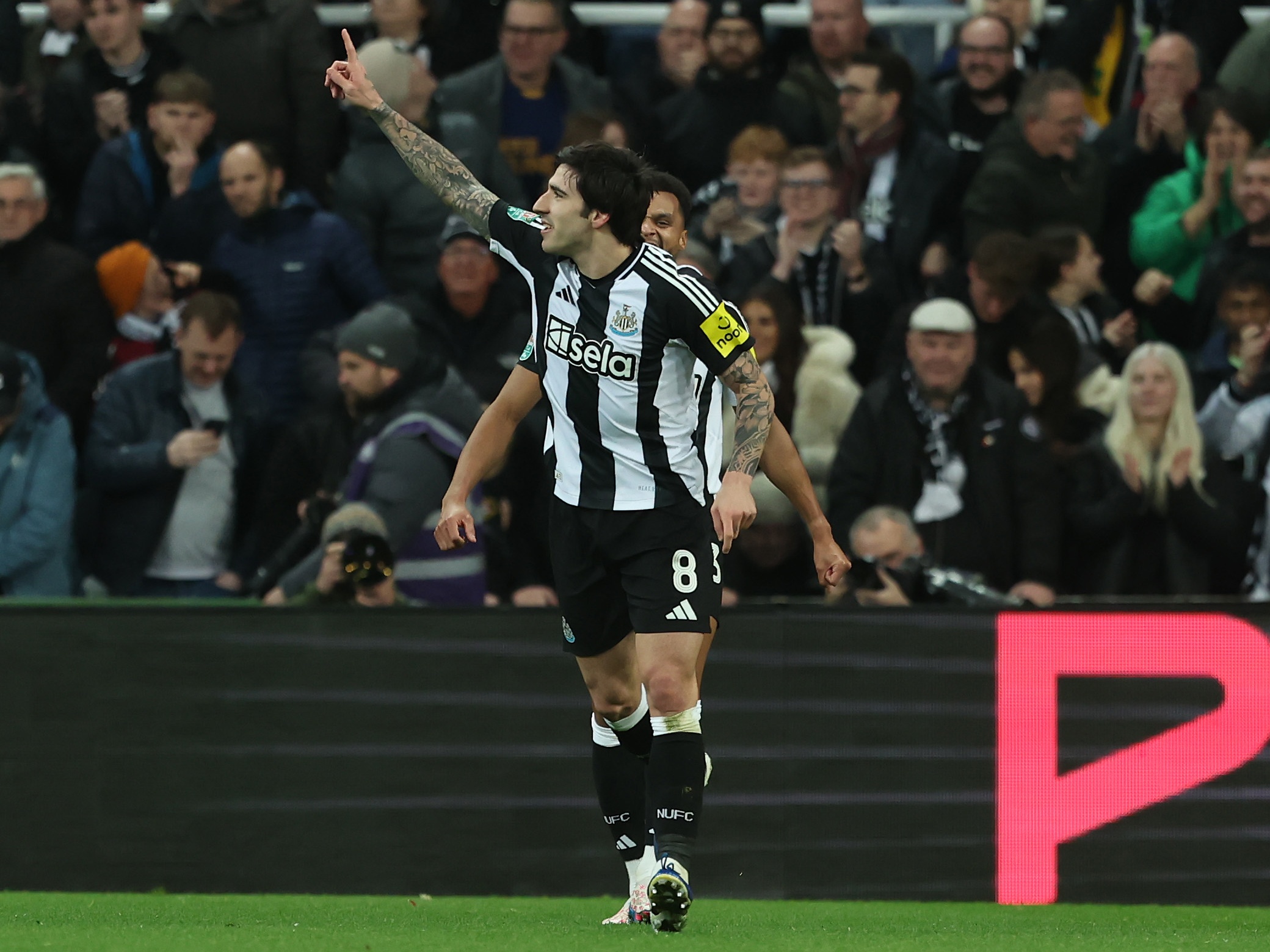 Tonali nominated for Carabao Cup Goal of the Round - Newcastle United