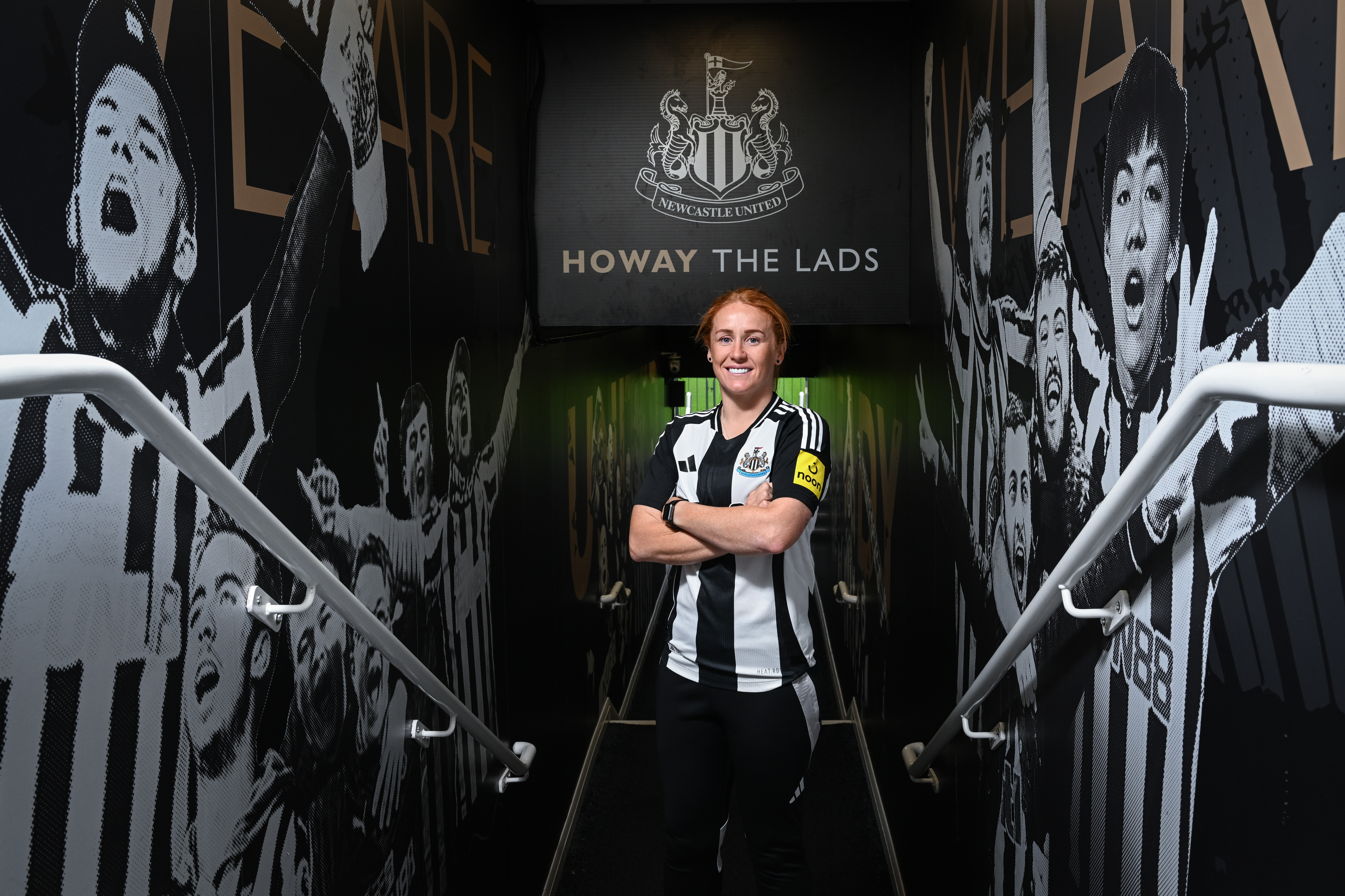 In pictures: Rachel returns to United - Newcastle United