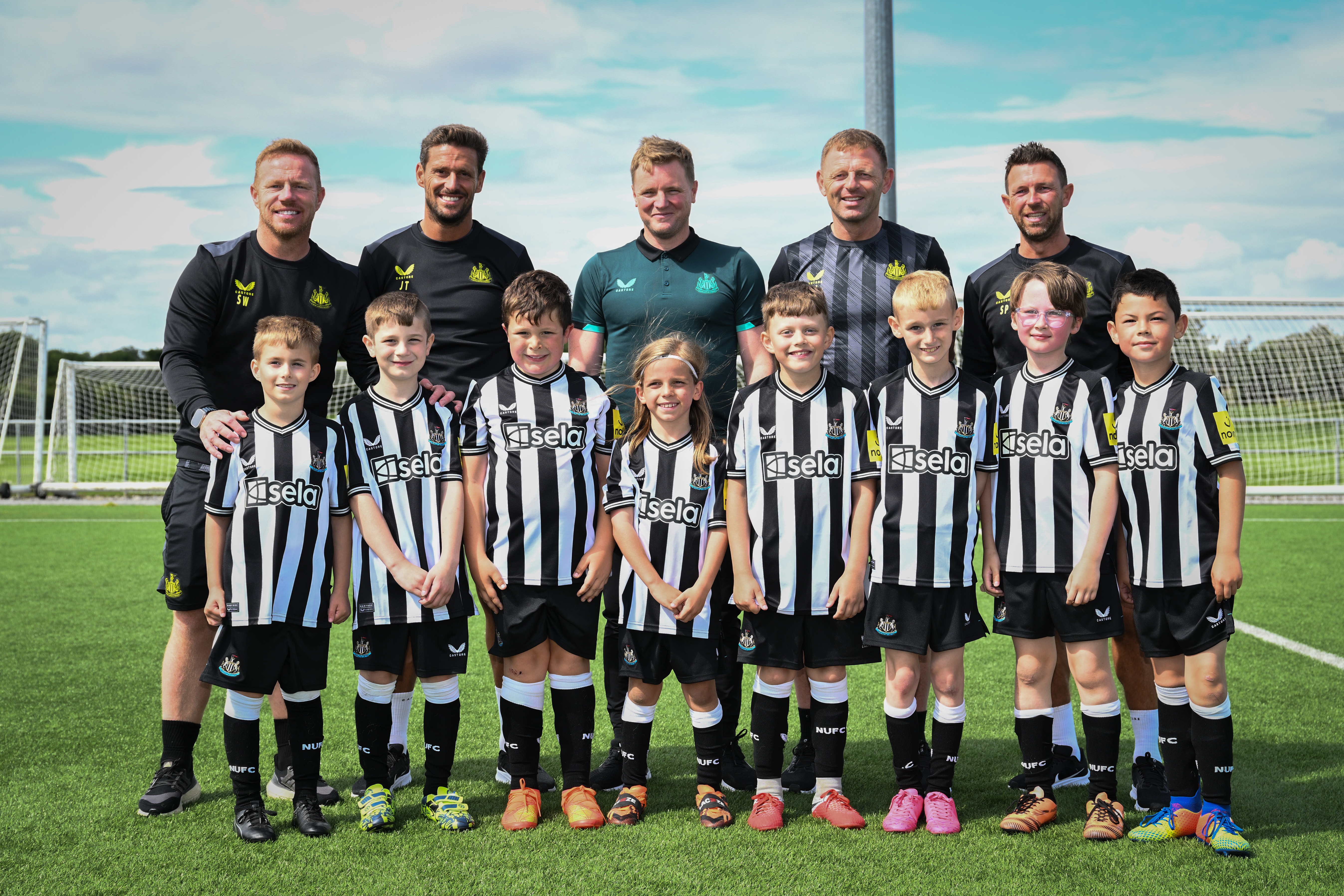 Eddie Howe and coaching team join Newcastle United Foundation's 1892 ...