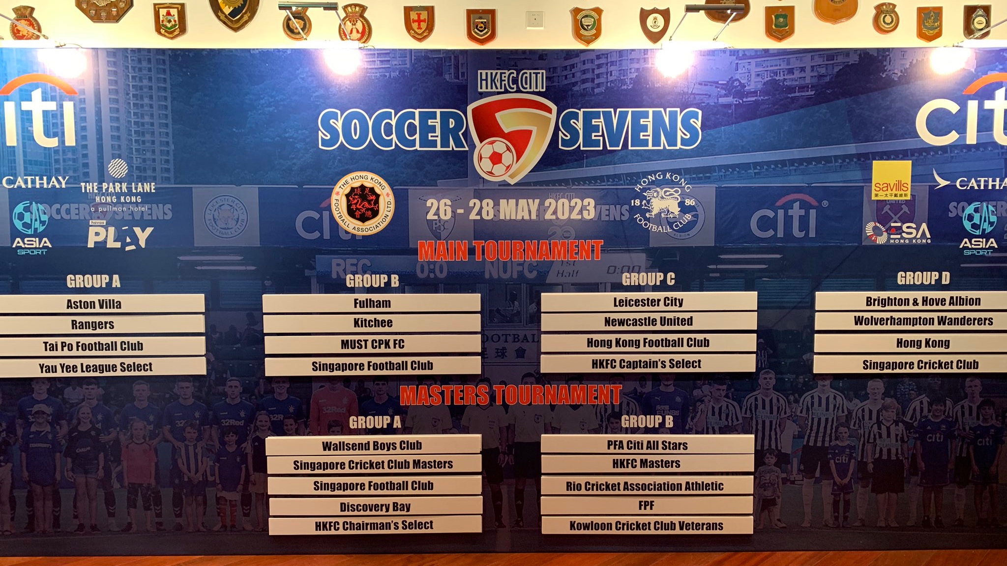Hong Kong Soccer Sevens draw made for young Magpies - Newcastle United
