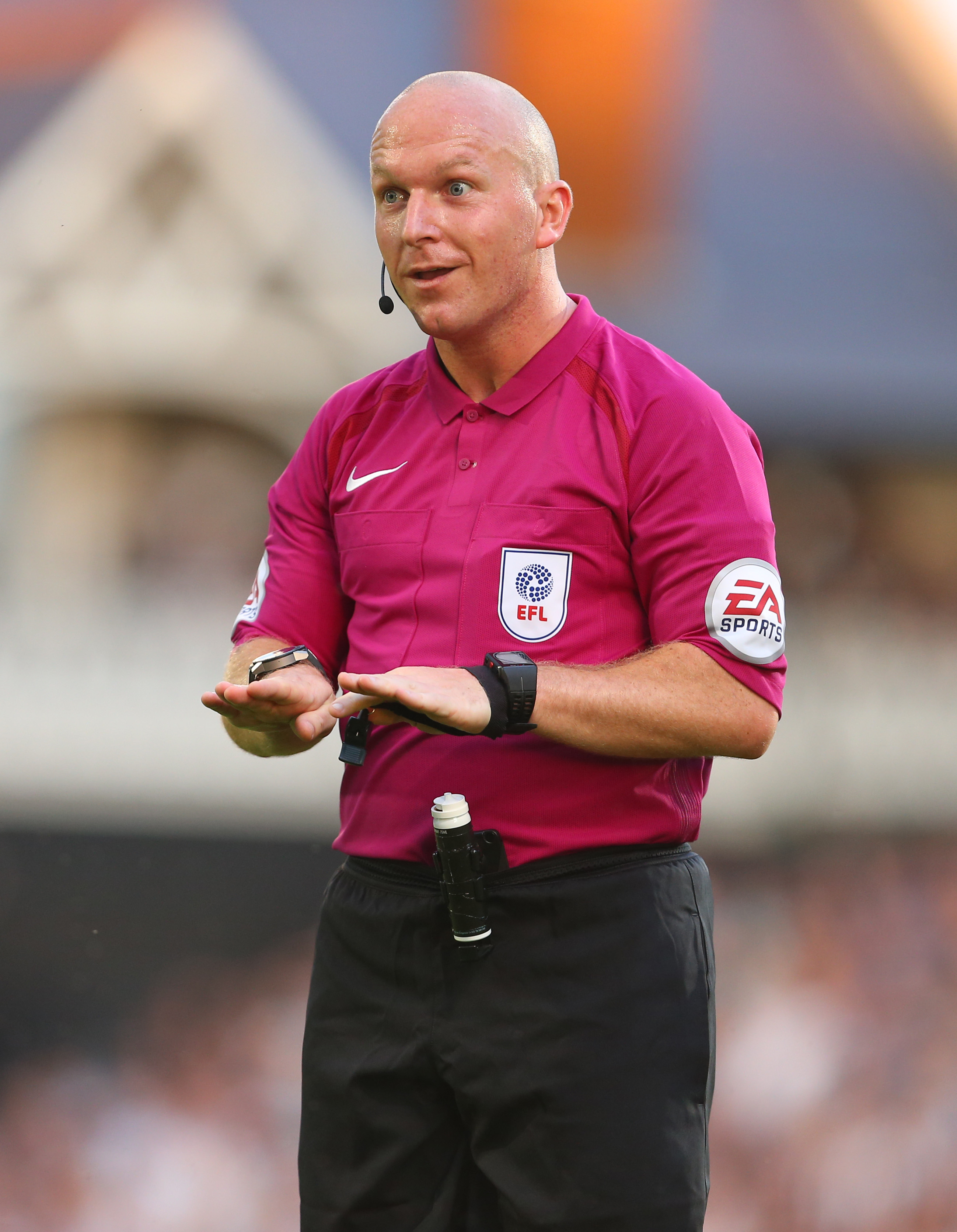 Hopper the Ref for Brentford - Newcastle United