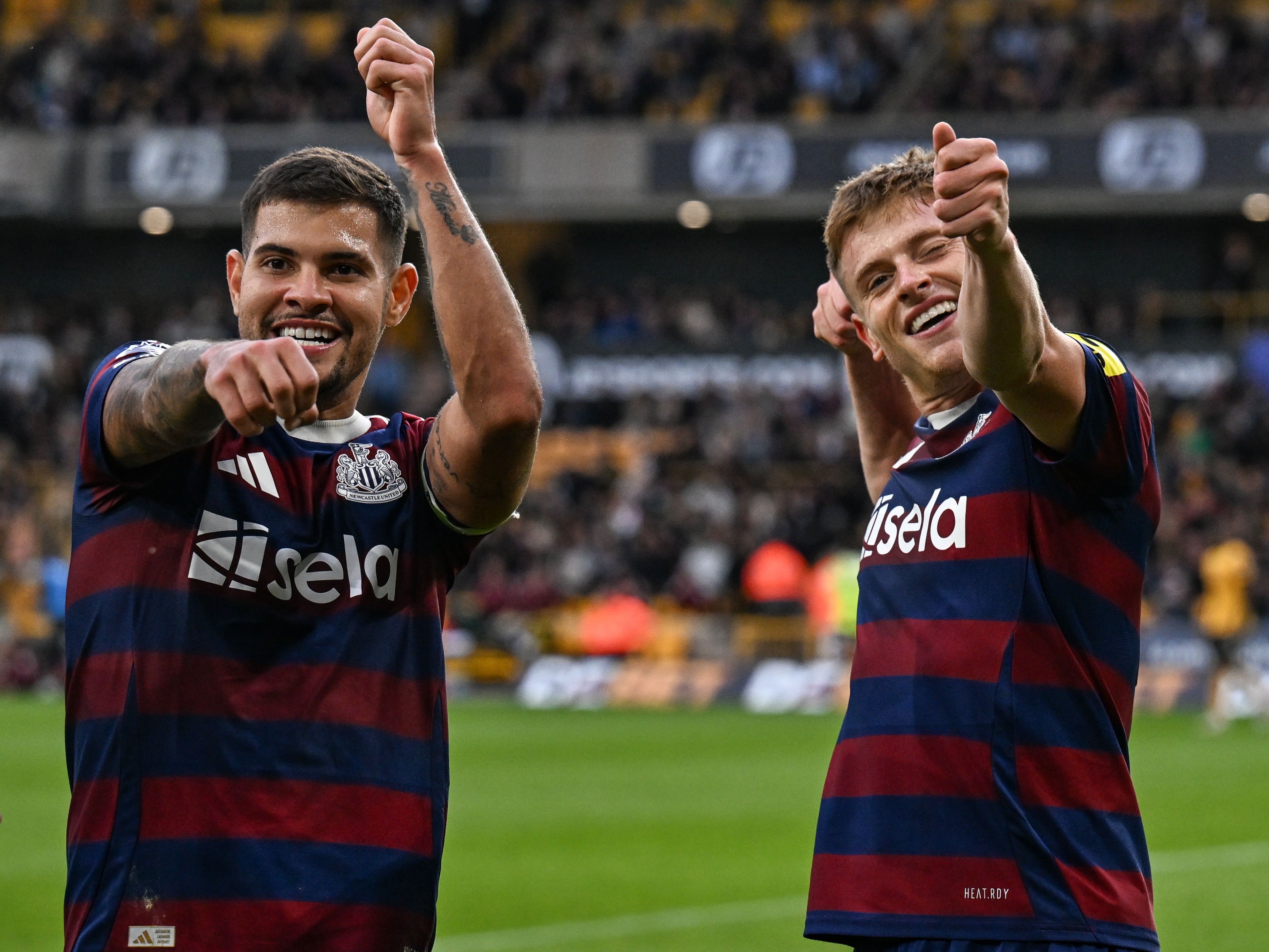 Wolves win in pictures - Newcastle United