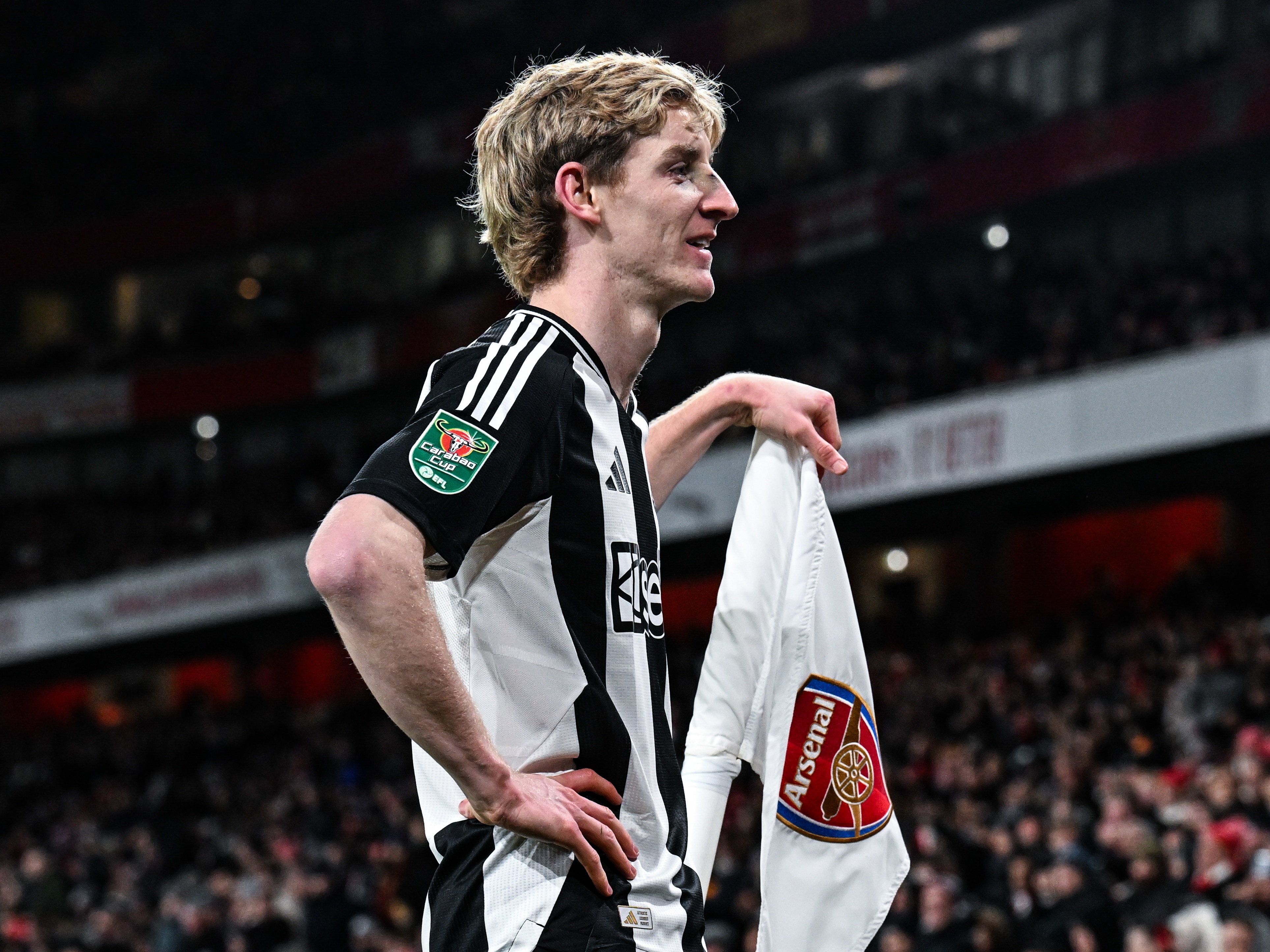 Carabao Cup semi-final first leg win at Arsenal in pictures - Newcastle ...