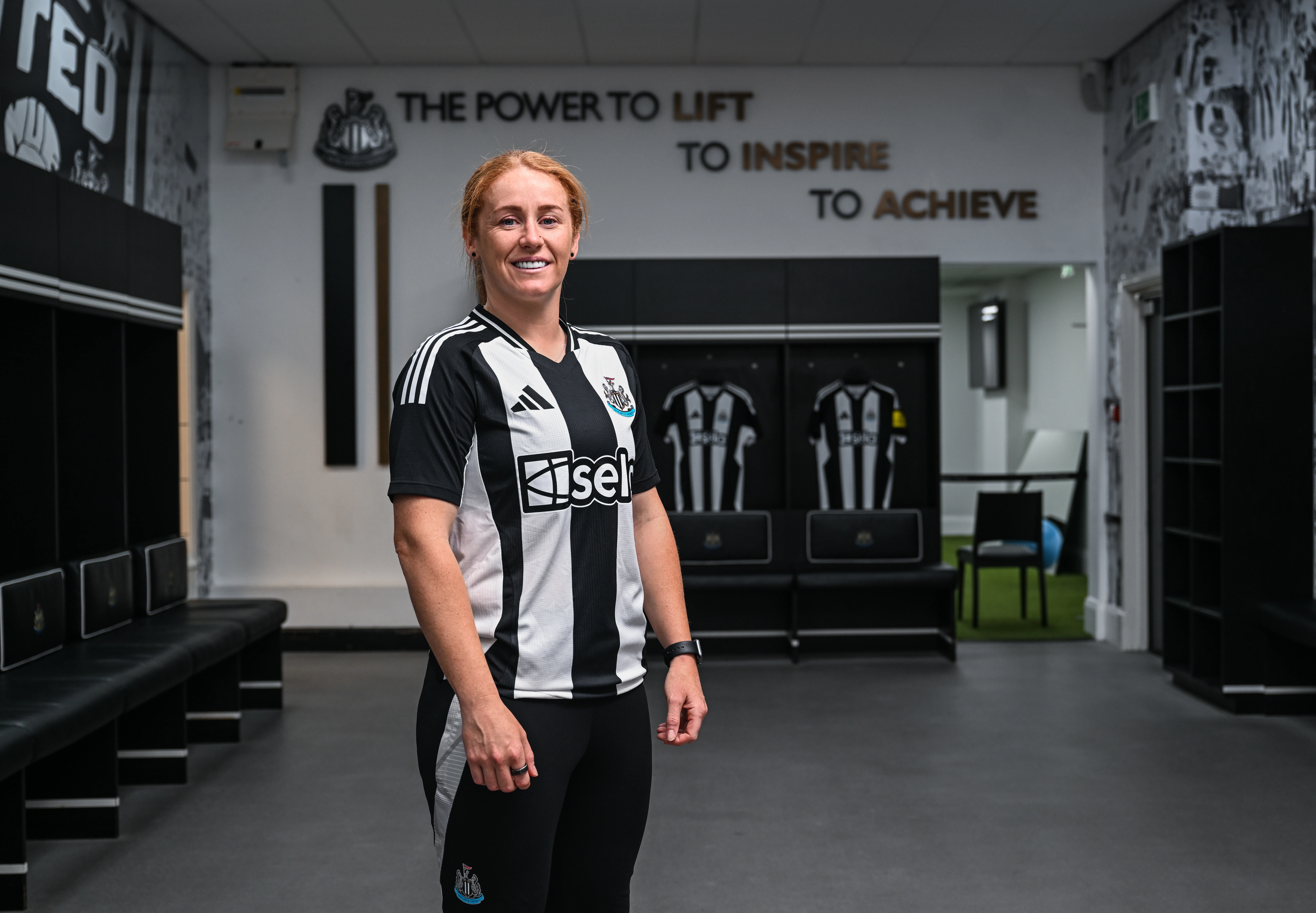 In pictures: Rachel returns to United - Newcastle United
