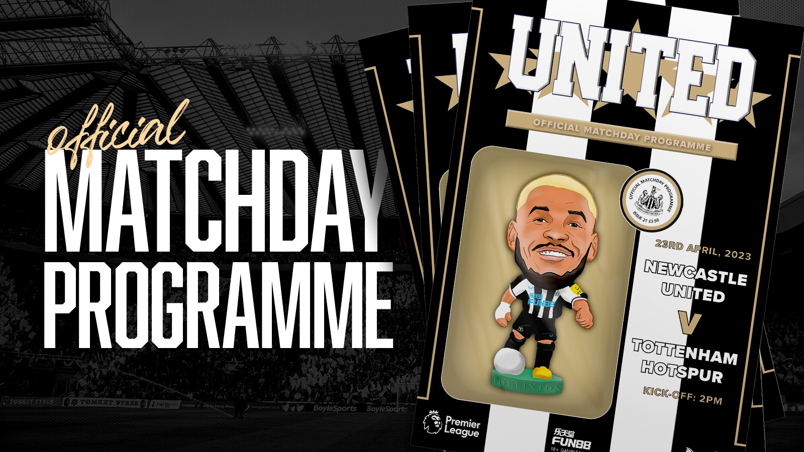 Exclusive Joelinton interview inside Sunday's programme - Newcastle United