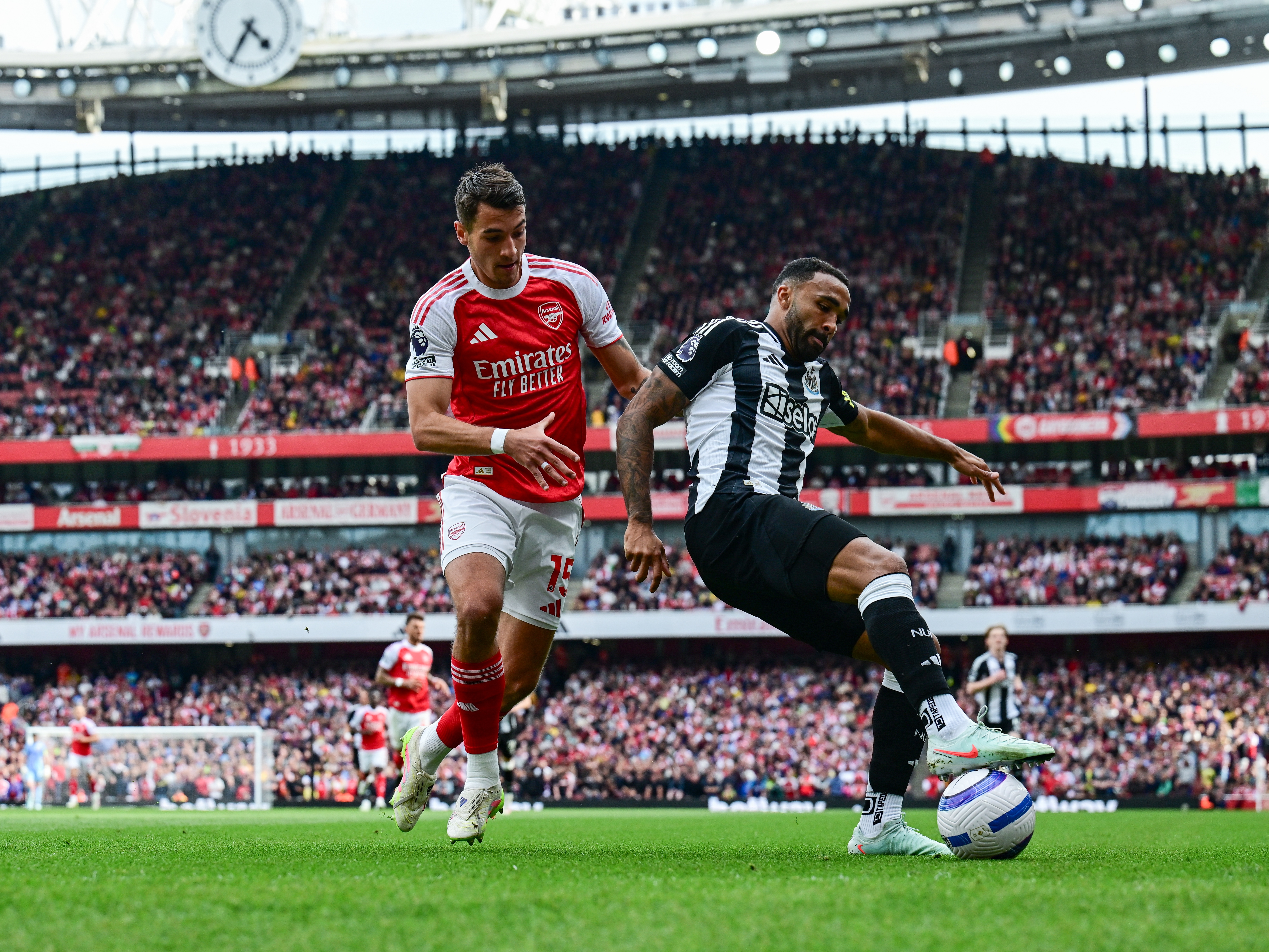 Arsenal 1 Newcastle United 0 - Newcastle United
