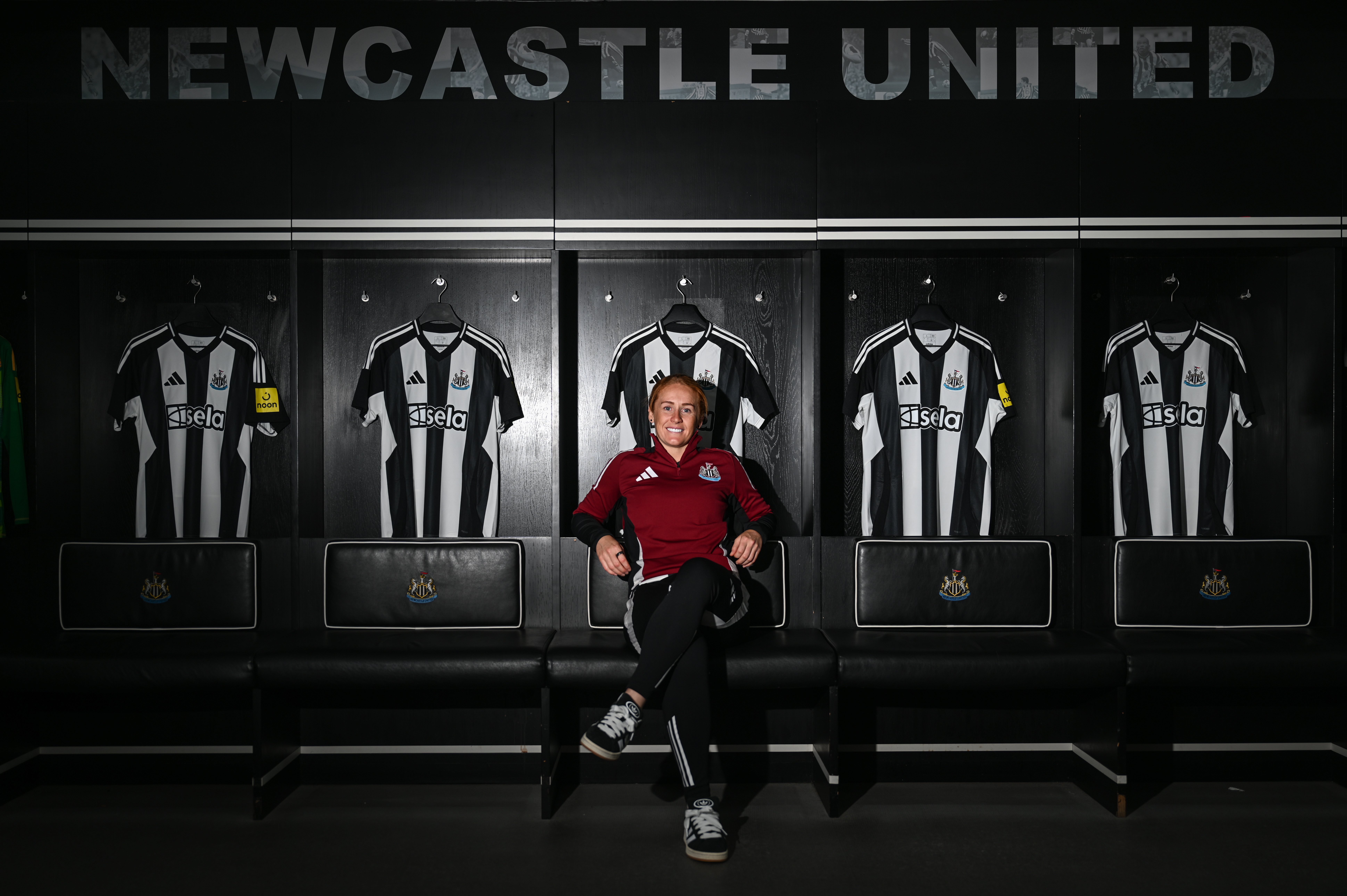 In pictures: Rachel returns to United - Newcastle United