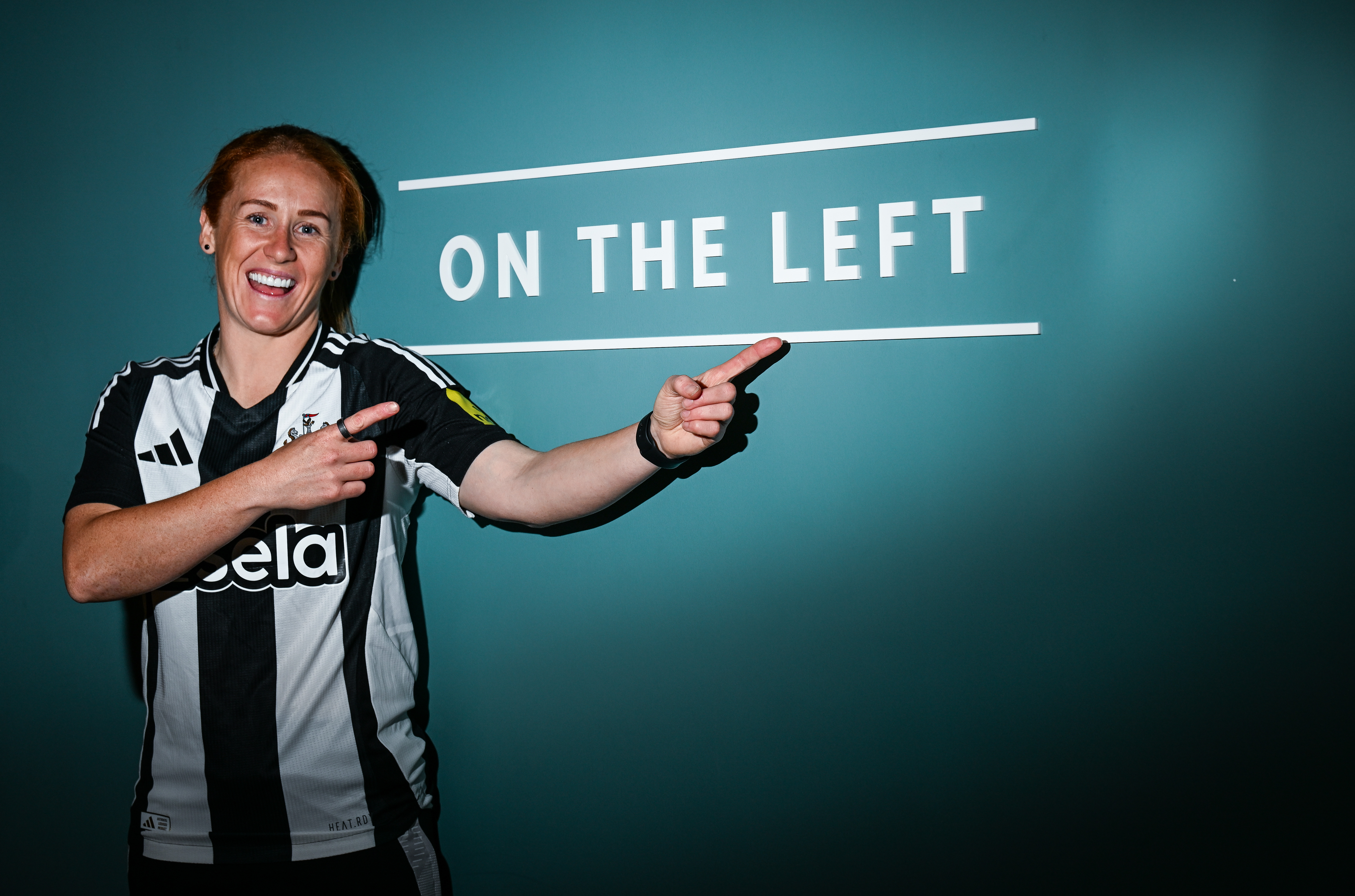 In pictures: Rachel returns to United - Newcastle United