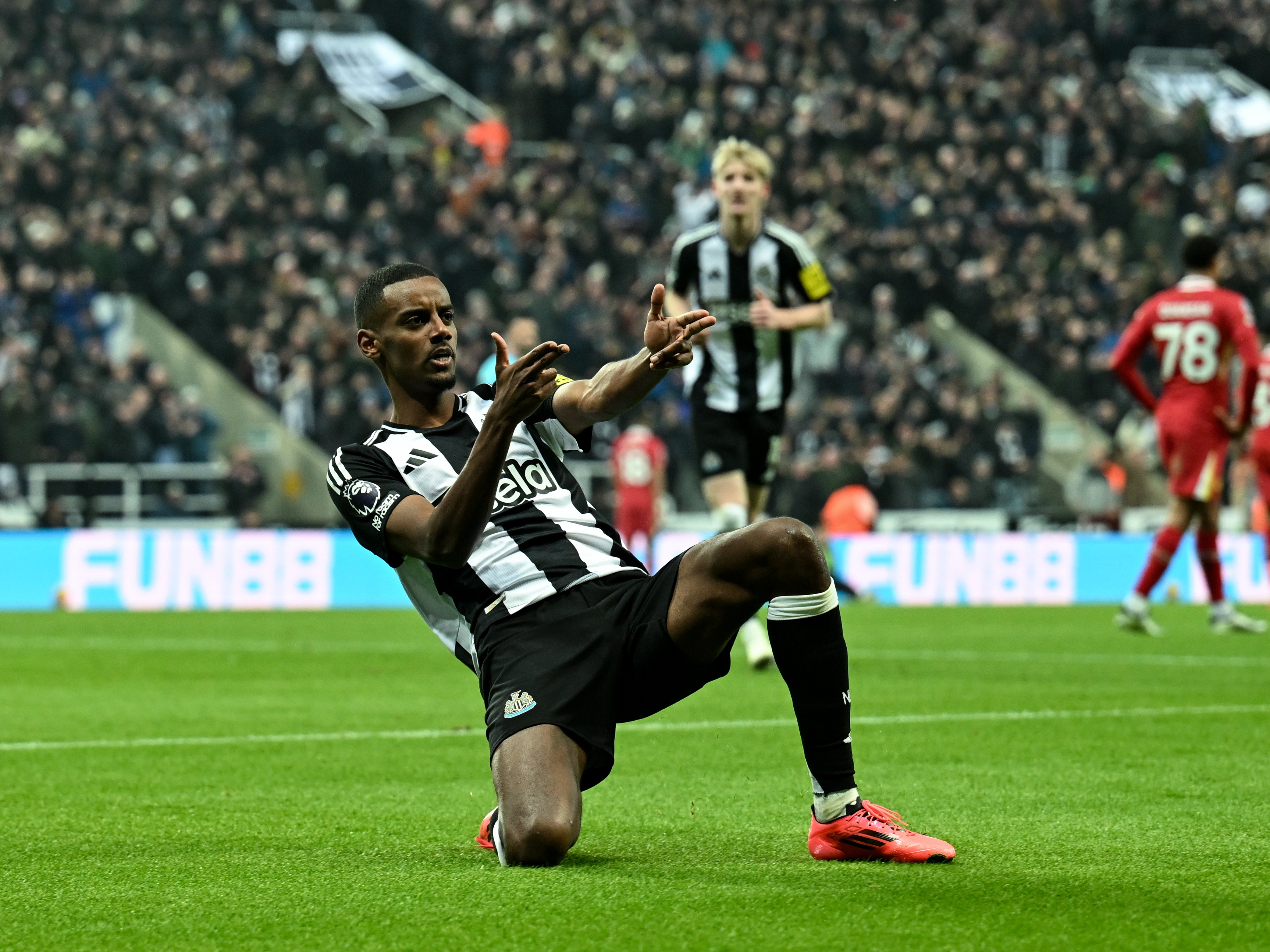 Isak up for Guinness Goal of the Month award - Newcastle United
