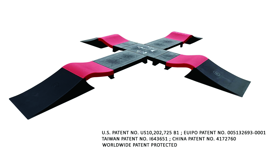 iF Design - Taipei Cycle d&i awards 2024 Winner: Double Wave Jumbo Ramp Set