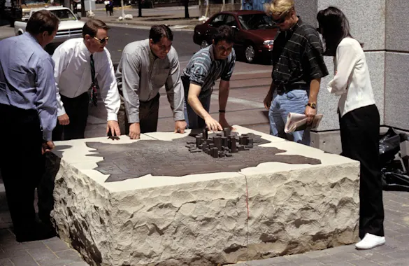 MAP SCULPTURE | Brad J. Goldberg, Inc.