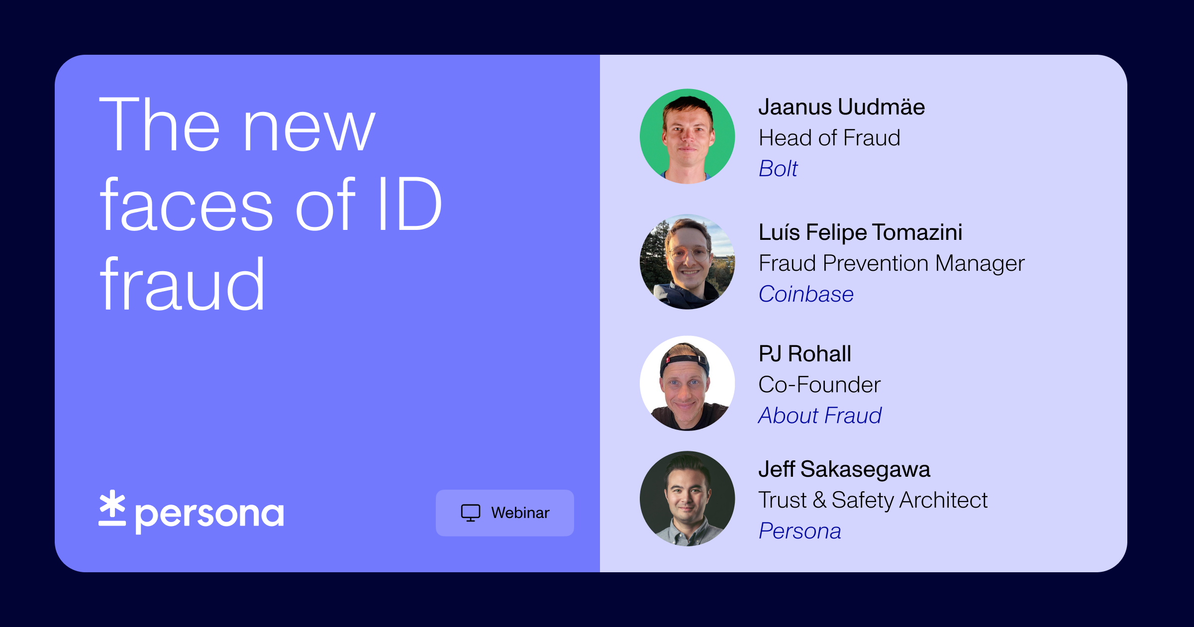 The new faces of ID fraud | Persona