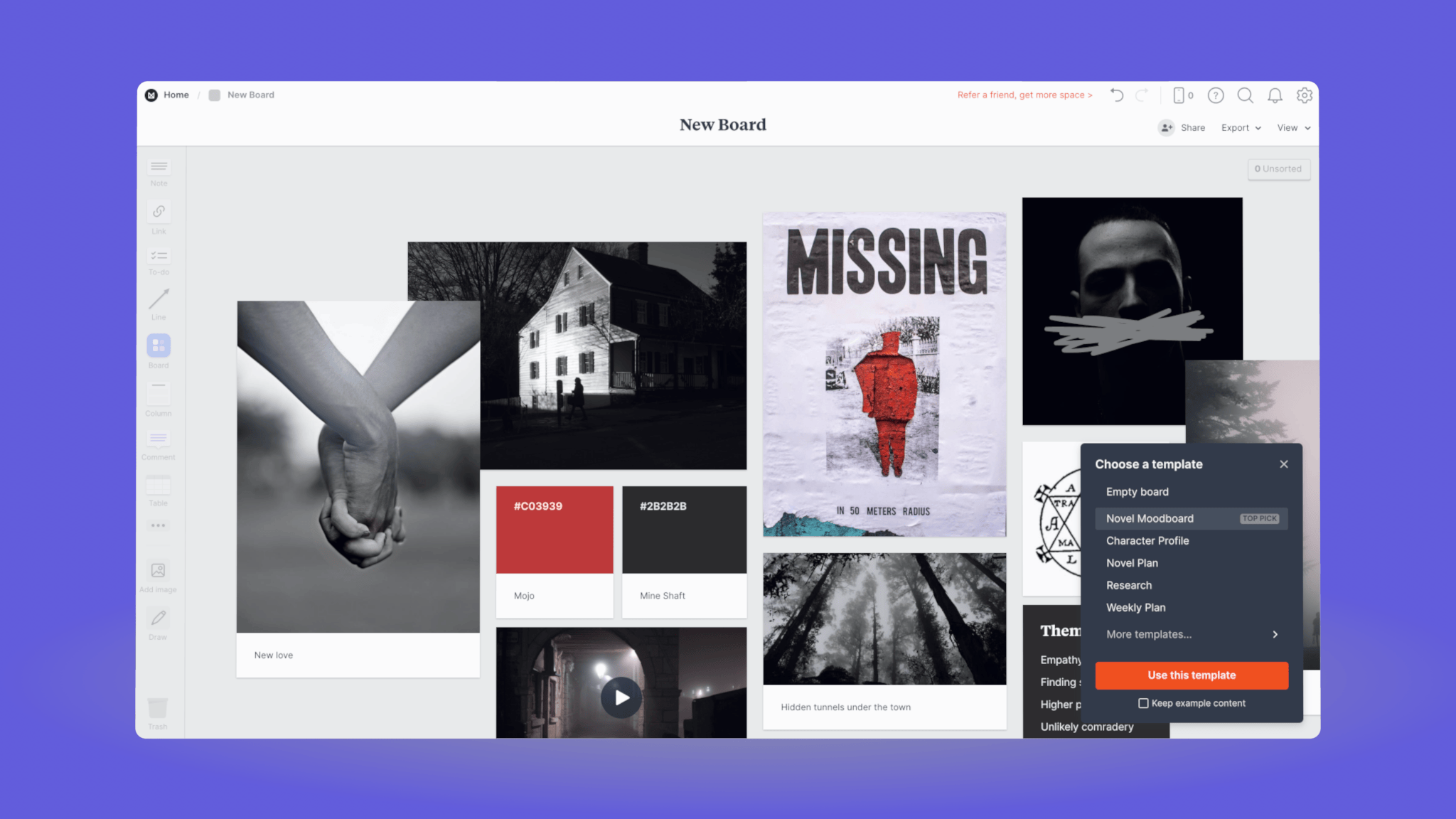 Milanote Review (2024): A Projects & Notes App Combined