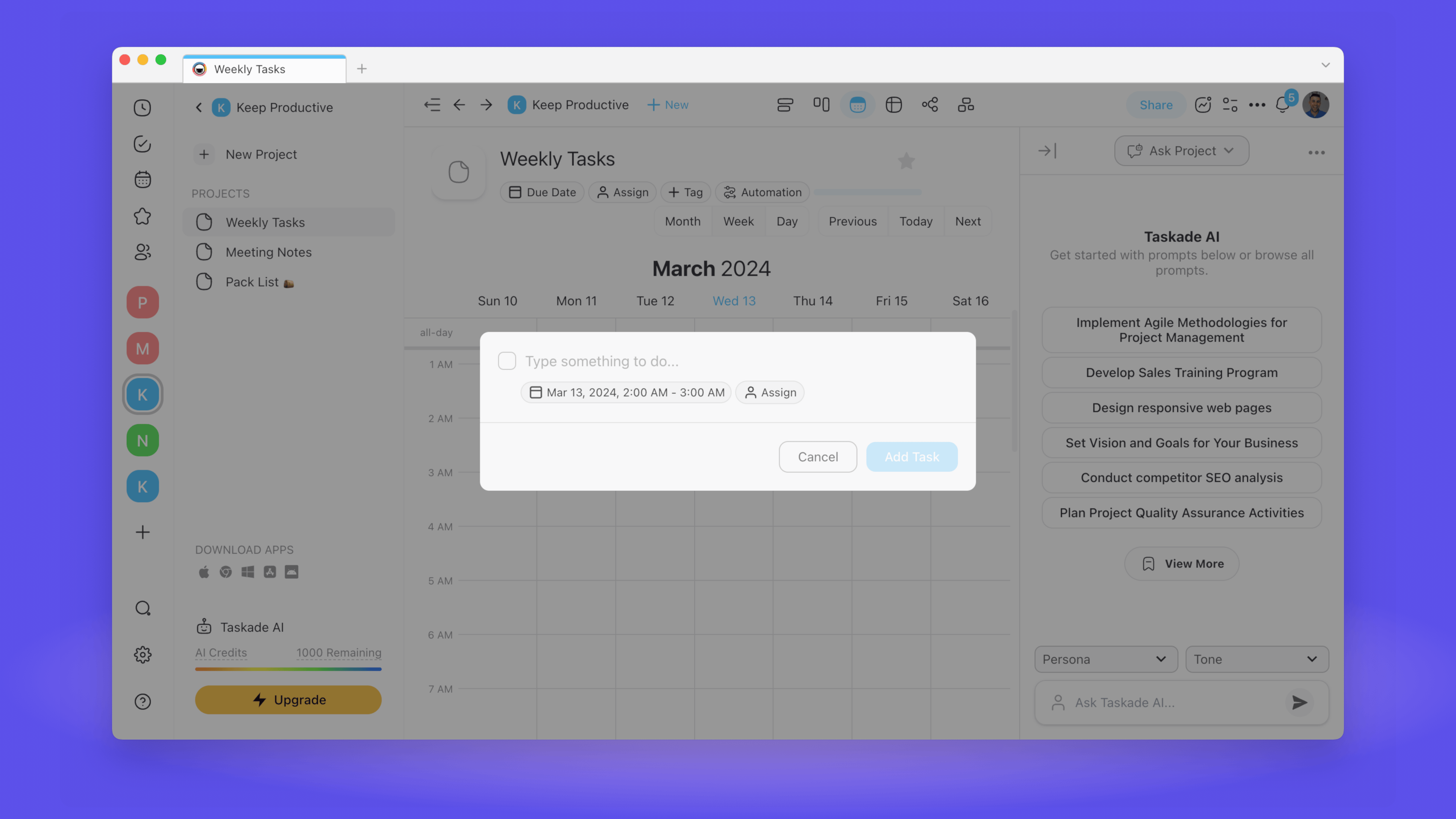Taskade: Top Features, Pricing & User Reviews (2024)